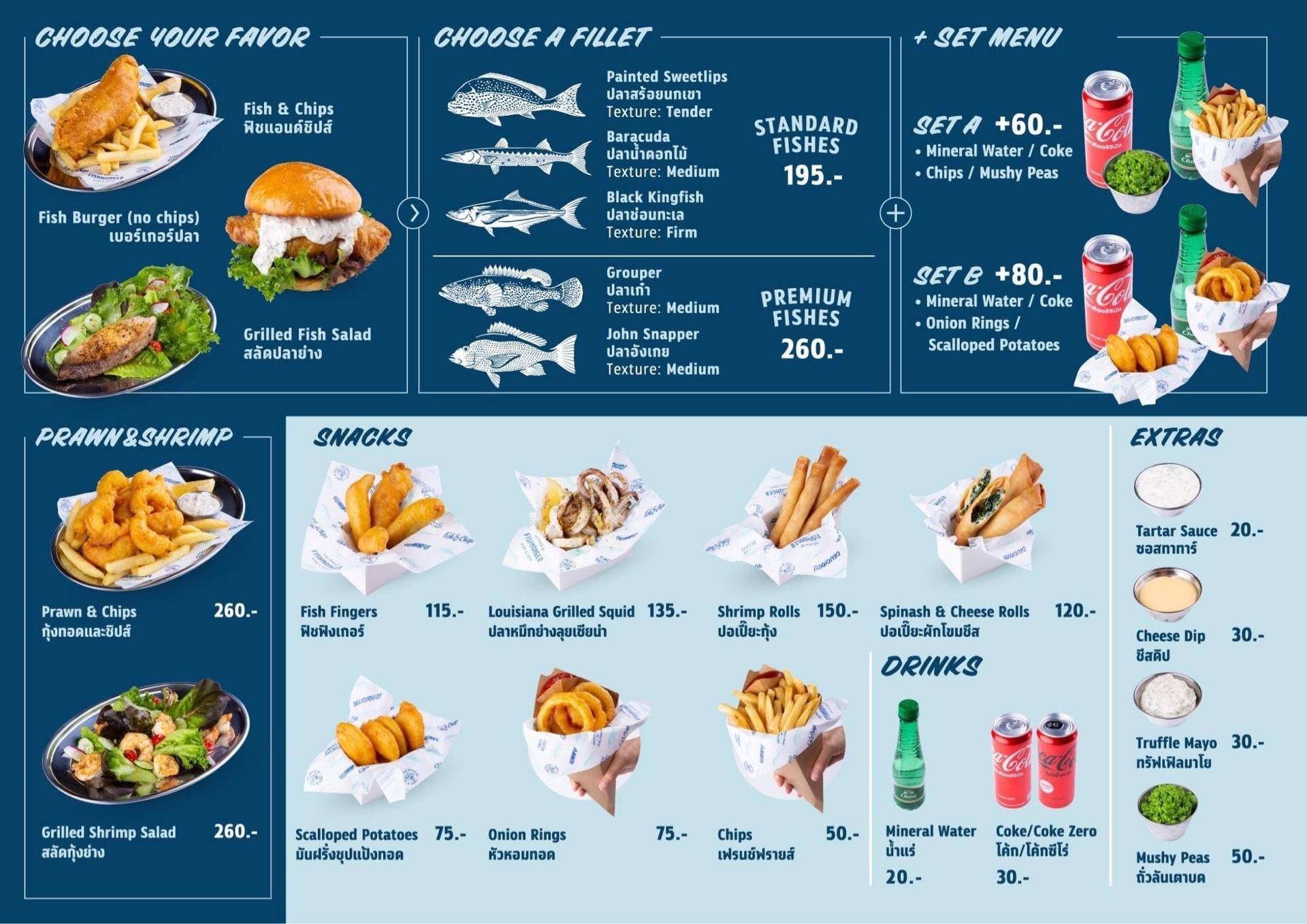 รูป Fishmonger - The House of Fish & Chips - Wongnai