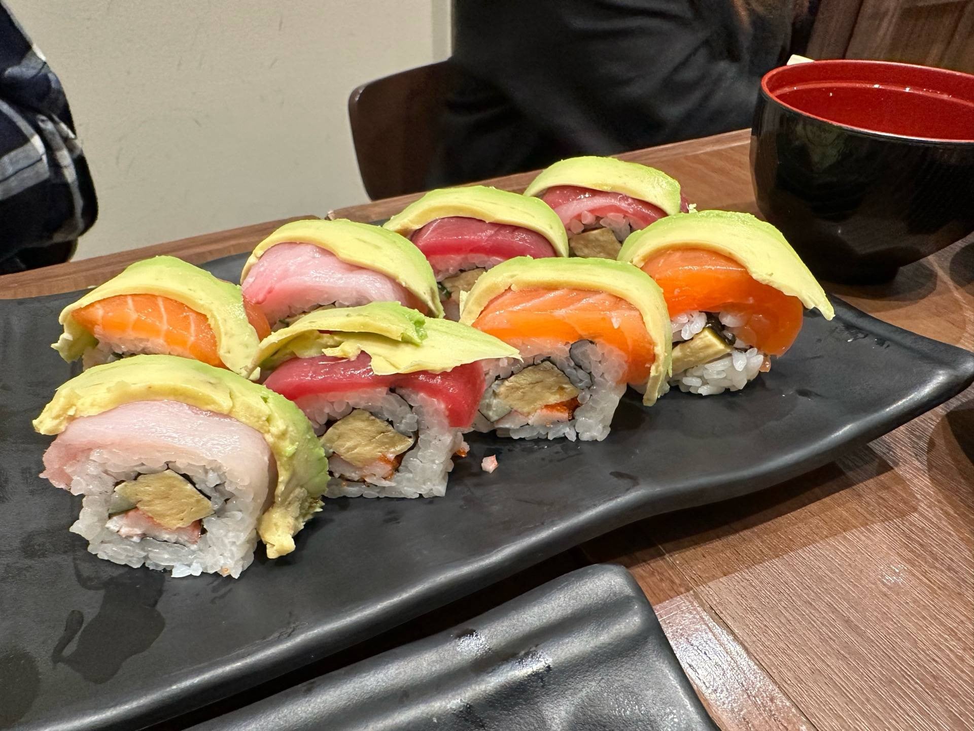 Rainbow roll ร้าน SUKI MASA Siam Paragon