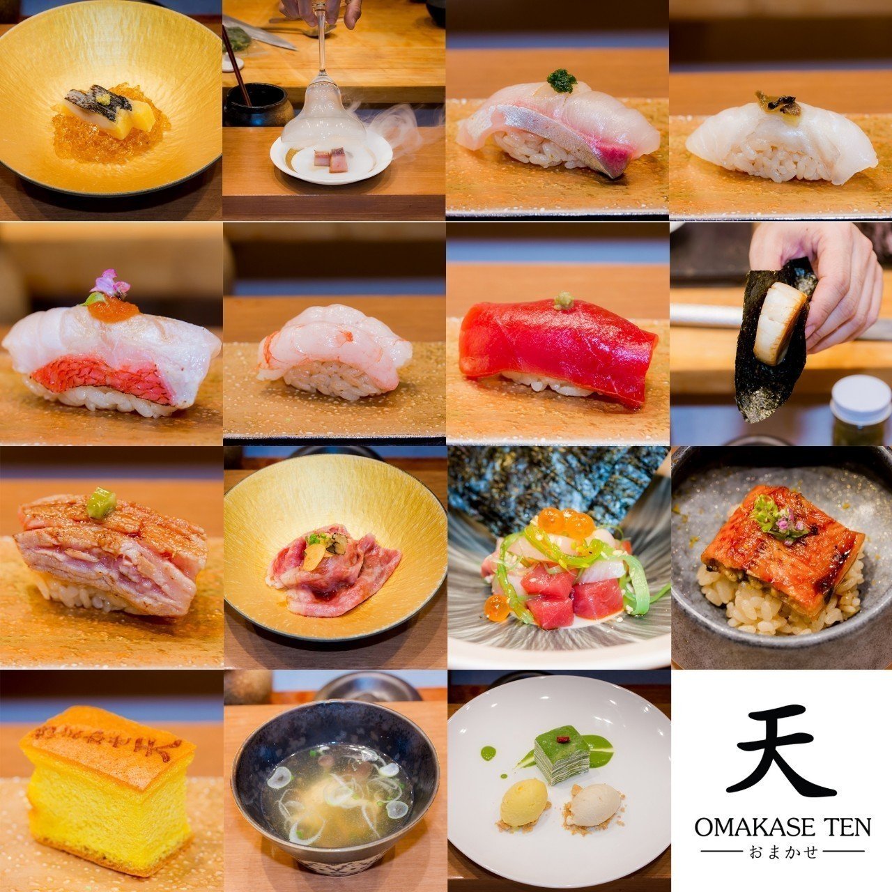ดีลส่วนลดพิเศษร้าน Omakase Ten Omakase Course 15 items by Omakase Ten - Wongnai