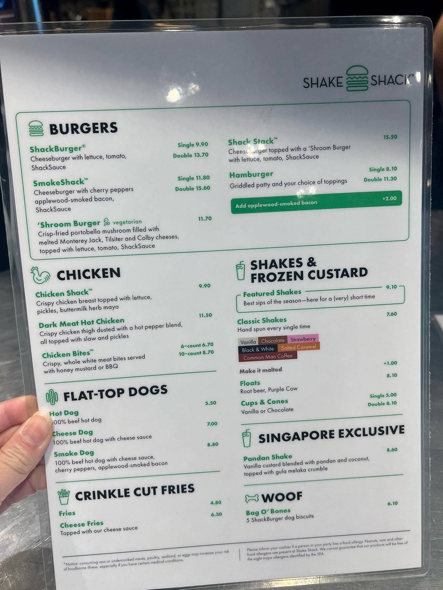 รูป Shake Shack Jewel Changi Airport