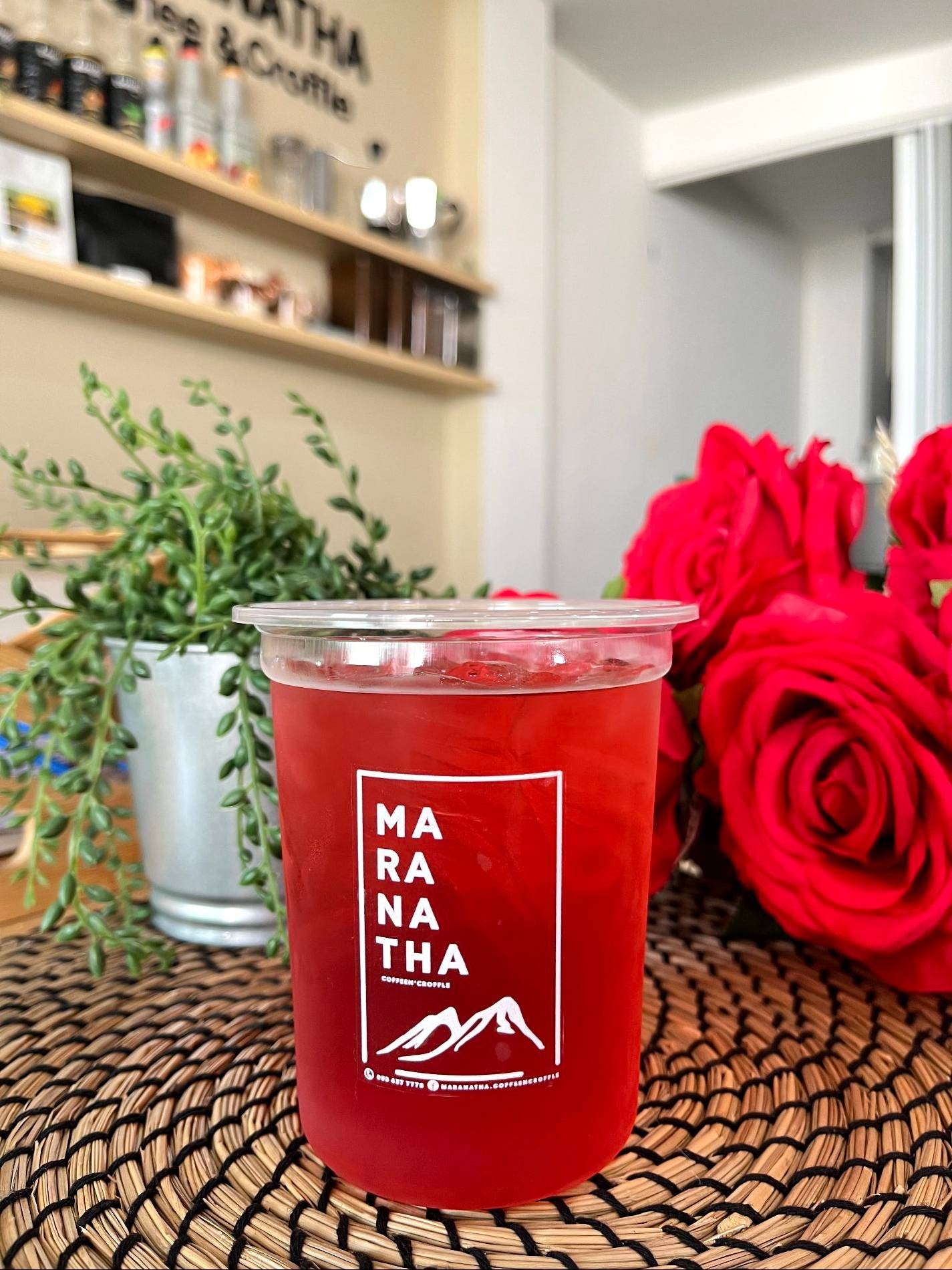 ร้าน Maranatha.coffeencroffle : กาแฟสด ชา นม เครื่องดื่ม และคัฟเฟิล ราช ...