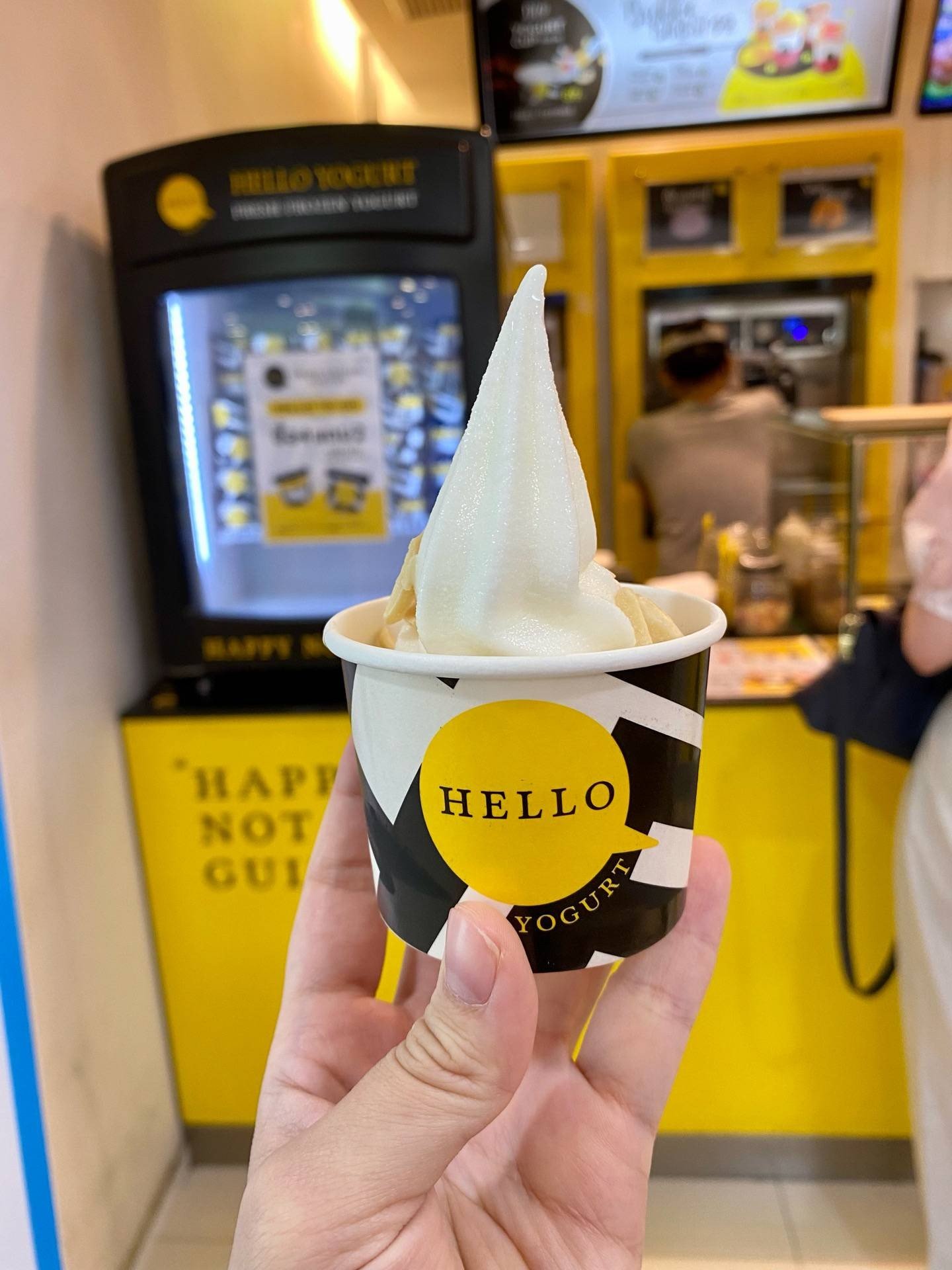 รีวิว Hello Yogurt โรงพยาบาลกรุงเทพ - Frozen Yogurt