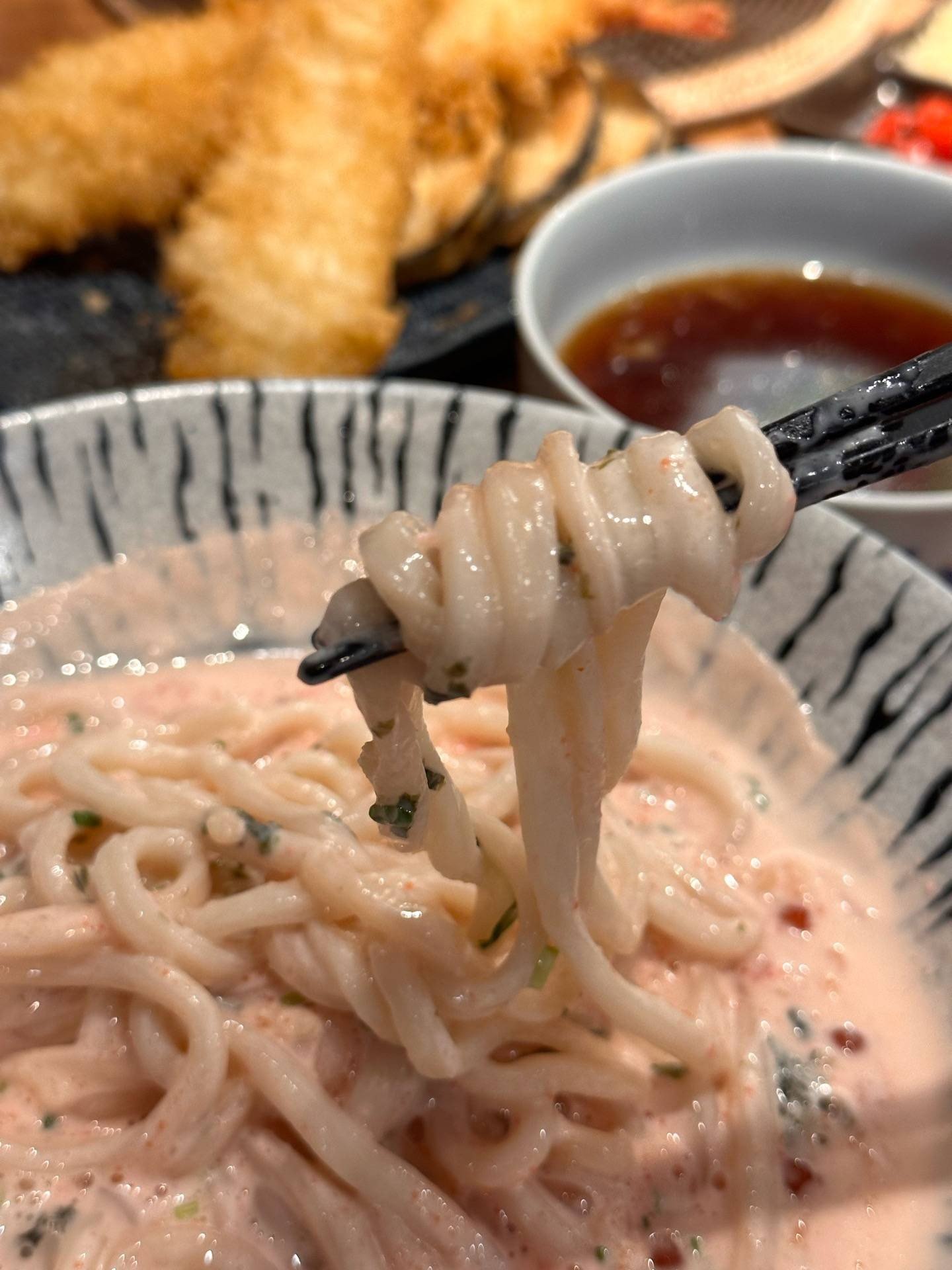 Mentaiko Cream ร้าน Tsuru Udon Thonglor Delivery