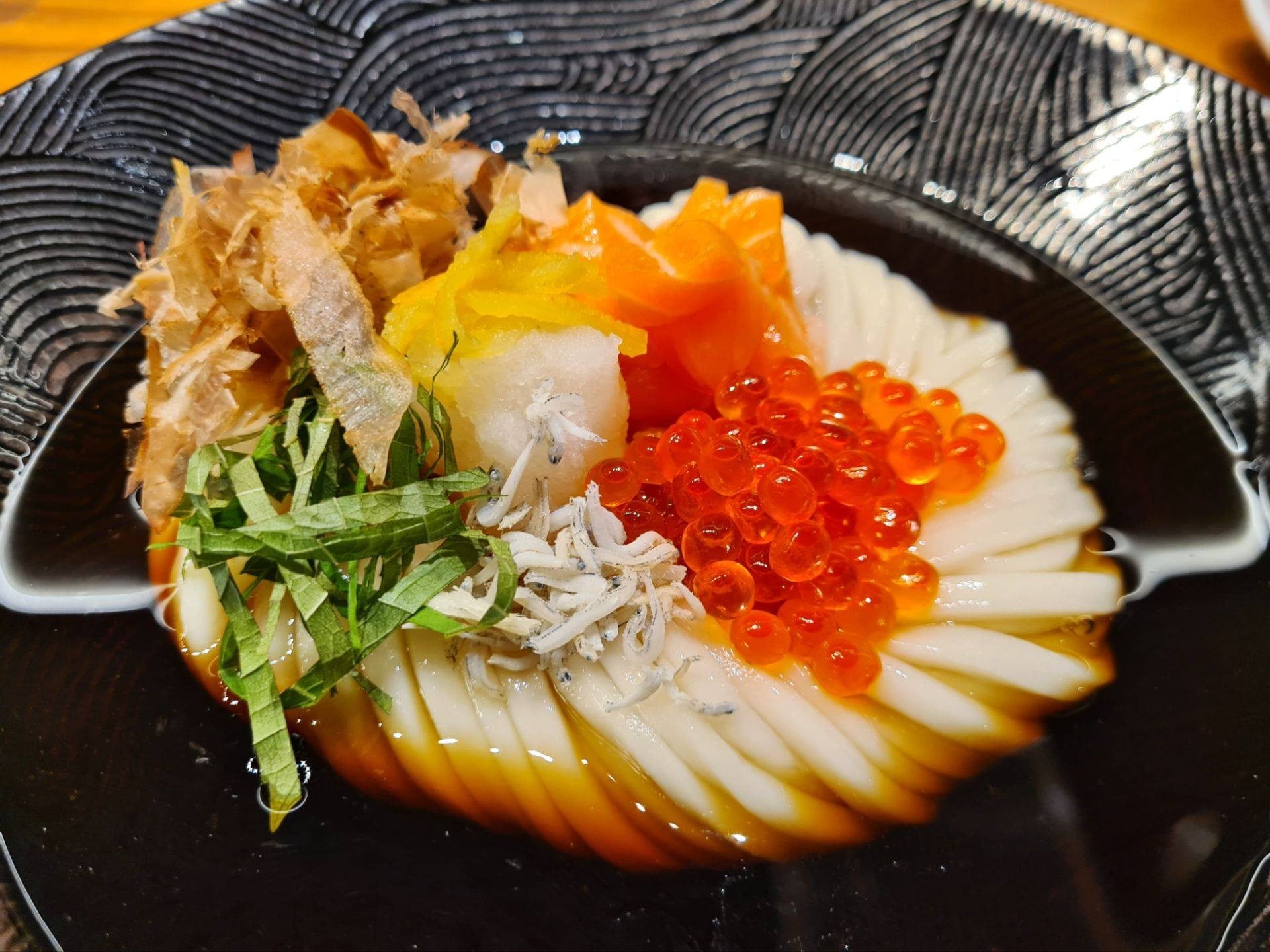 Hiyashi Ikura Udon ร้าน Tsuru Udon Central World ชั้น 6