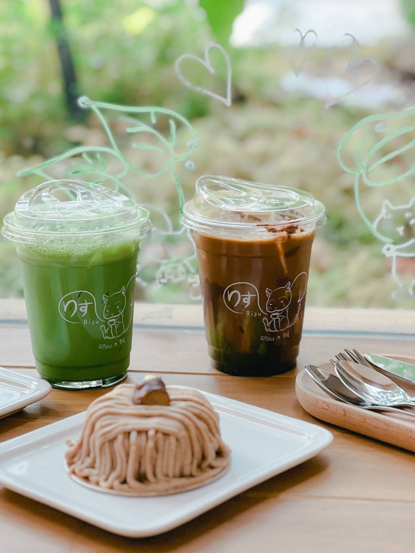รีวิว RISU CAFE เอกมัย 12 - ร้านสวย ร่มรื่น บรรยากาศดี - Wongnai