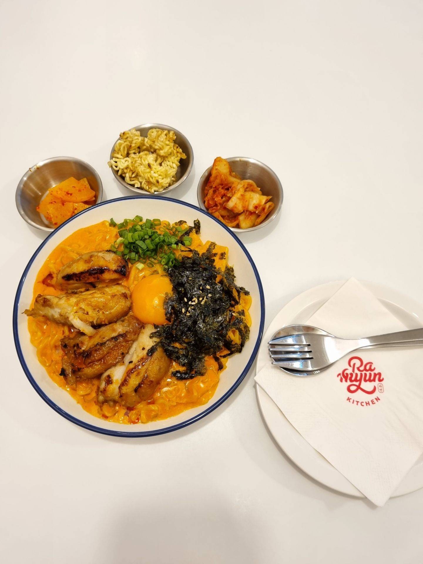 Chicken Buldak Cabonara ร้าน Ramyun Kitchen สยามสเคป - Wongnai