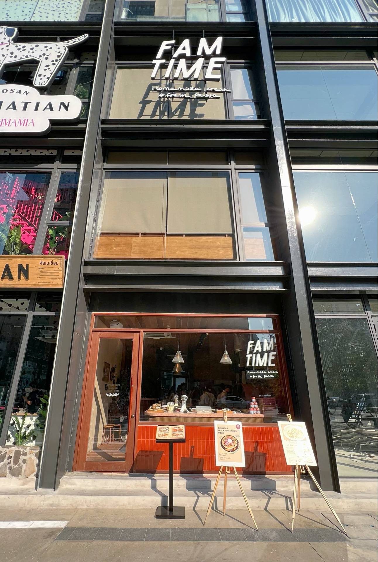 รีวิว Fam Time สยาม - Fam time steak and pasta - Wongnai