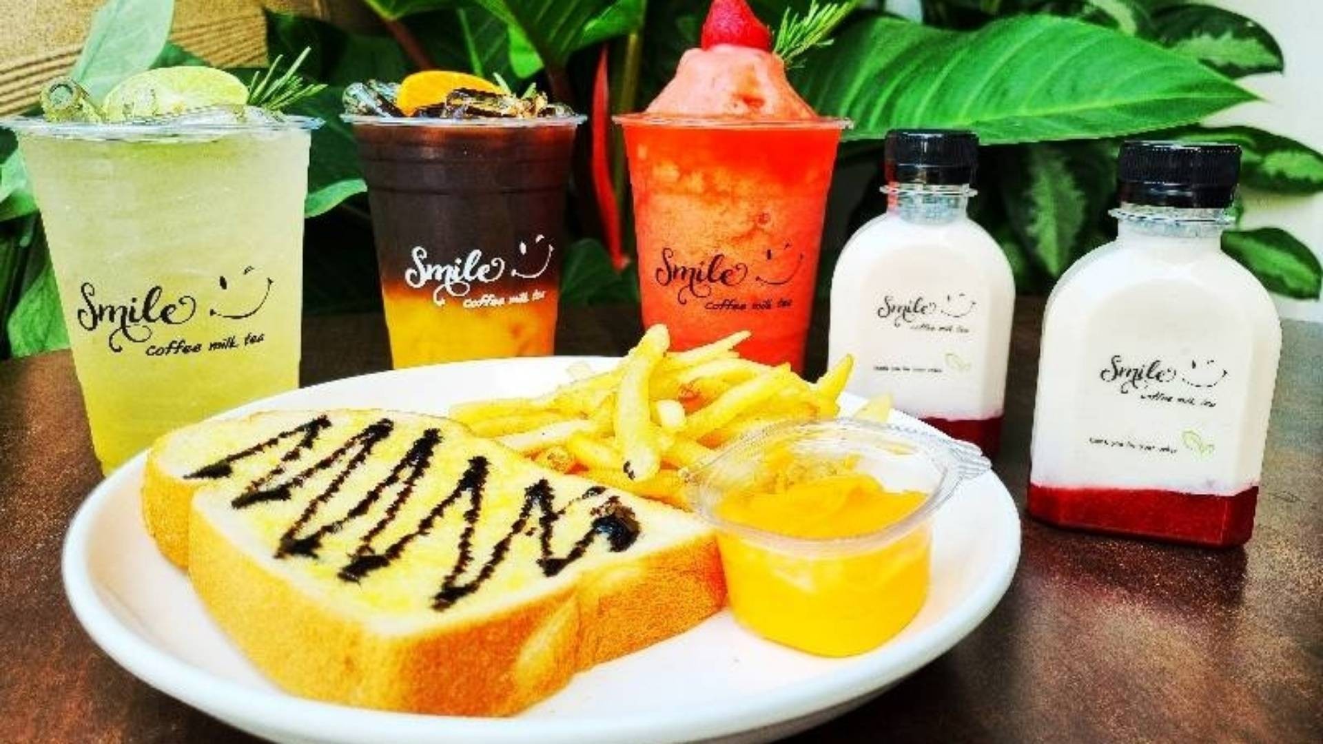 Smile-coffee milk tea กาแฟสด น้ำปั่น ของทานเล่น Smile Coffee Milk Tec ...