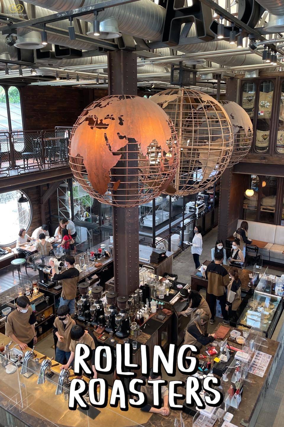 รีวิว Rolling Roasters Coffee พรานนก-พุทธมณฑล - Truffle croissant + Caramel Macchiato ! - Wongnai