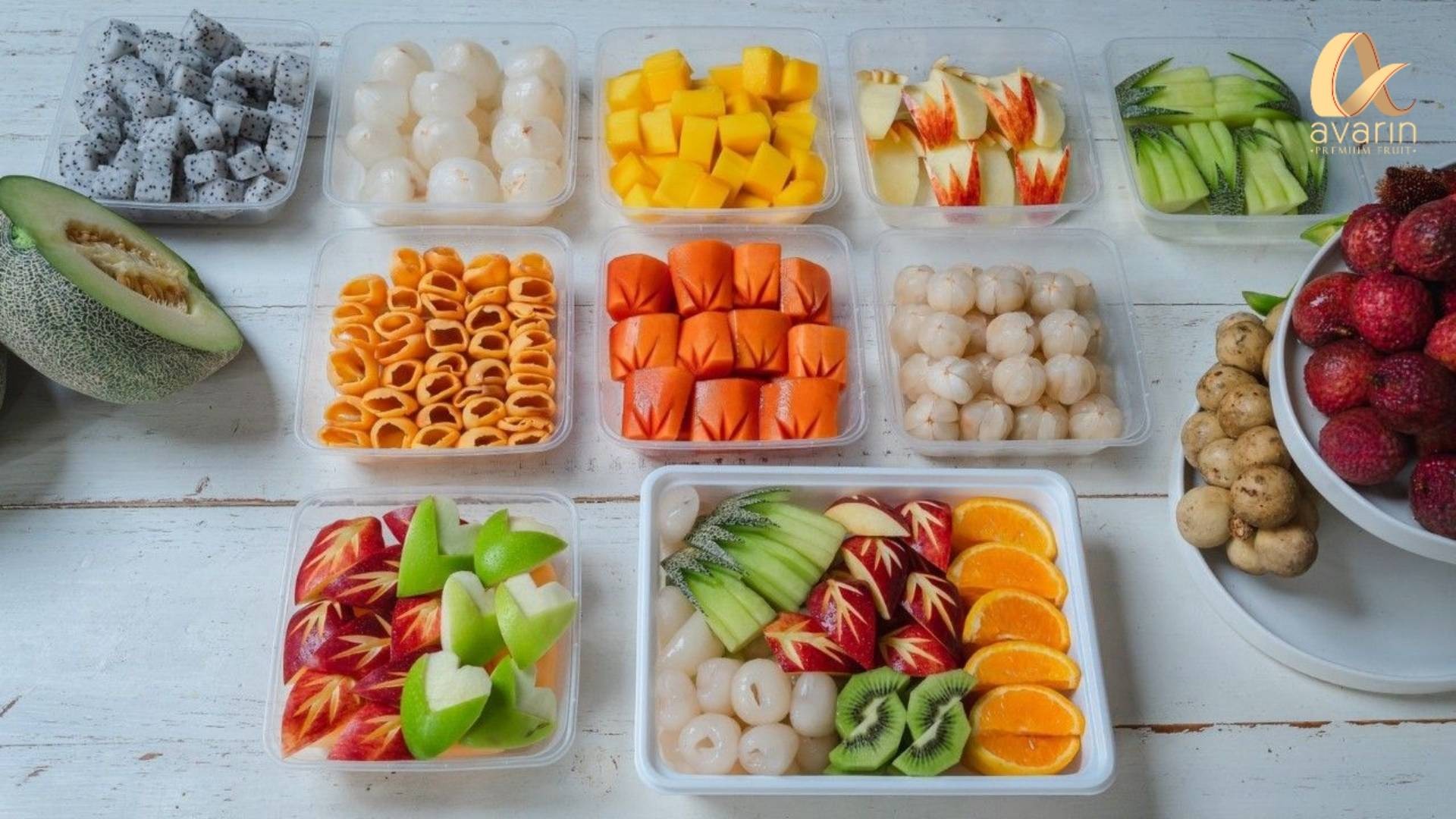 ร้าน ผลไม้สดพร้อมทาน Avarin Fruits ตลาดปฐมมงคล | รีวิวร้านอาหาร