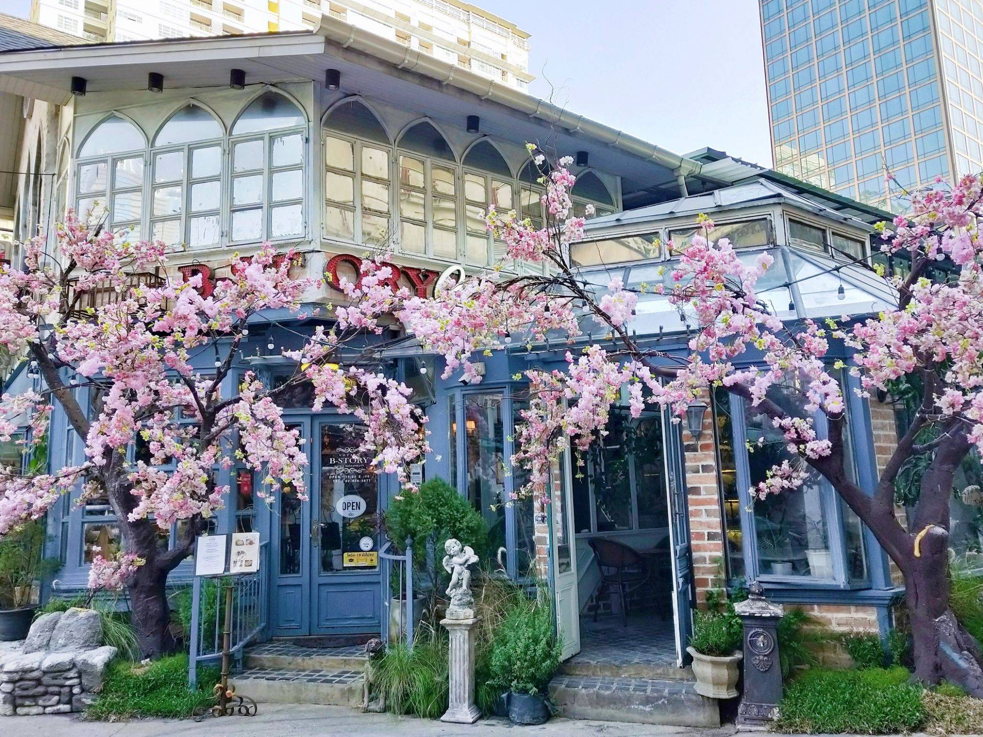 รีวิว B-story Cafe' - ร้านบรรยากาศดีมาก ตกแต่งได้น่ารักฟรุ้งฟริ้งไปทุก ...