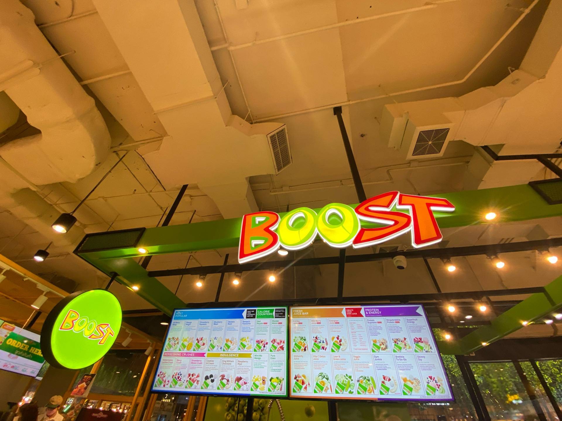 รีวิว Boost Juice Bars Central Eastville - Boost สาขา central eastville