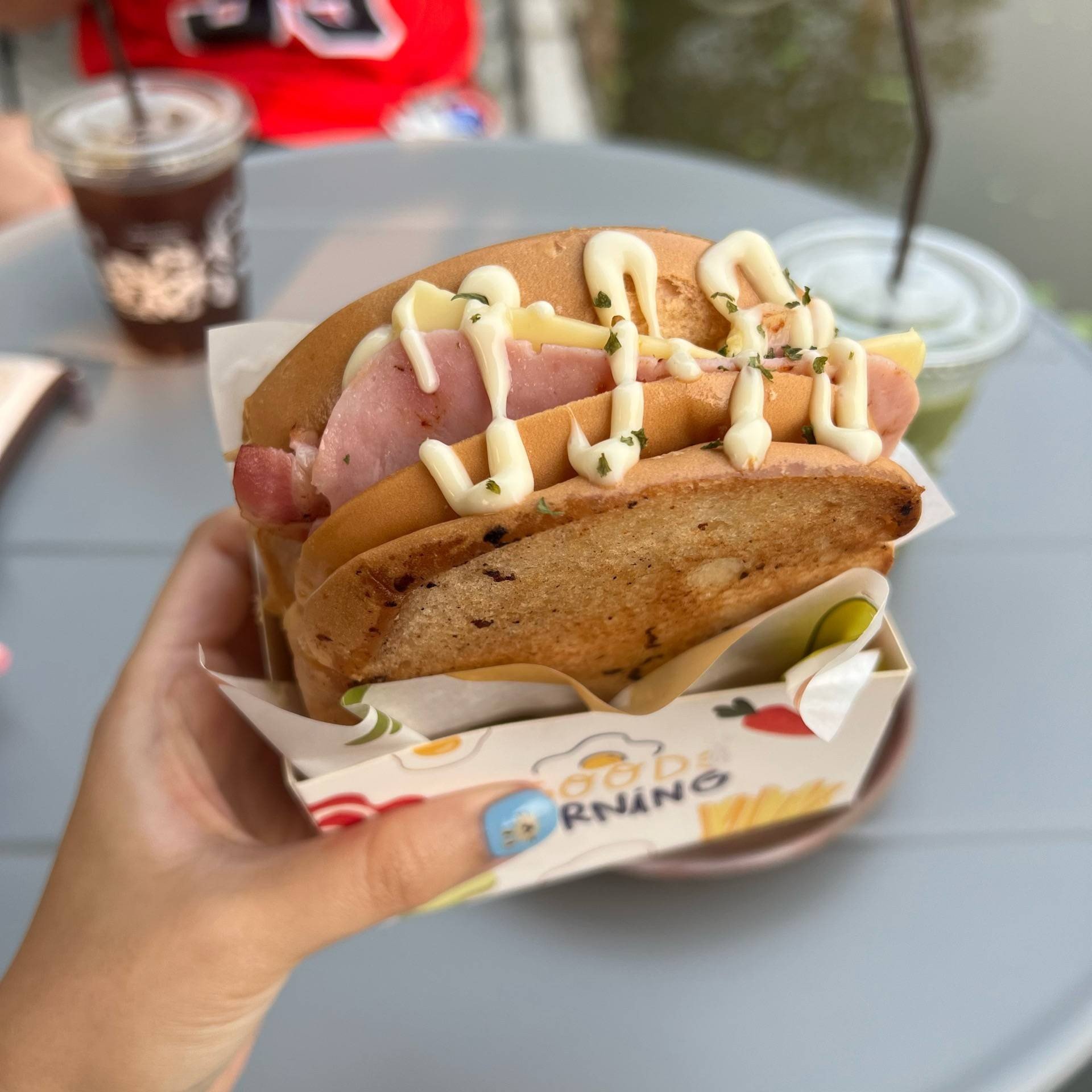 Fat Kid Sandwich ร้าน Asama Coffee&Roastery บริษัท อสมา คอฟฟี่ โรสเทอรี ...