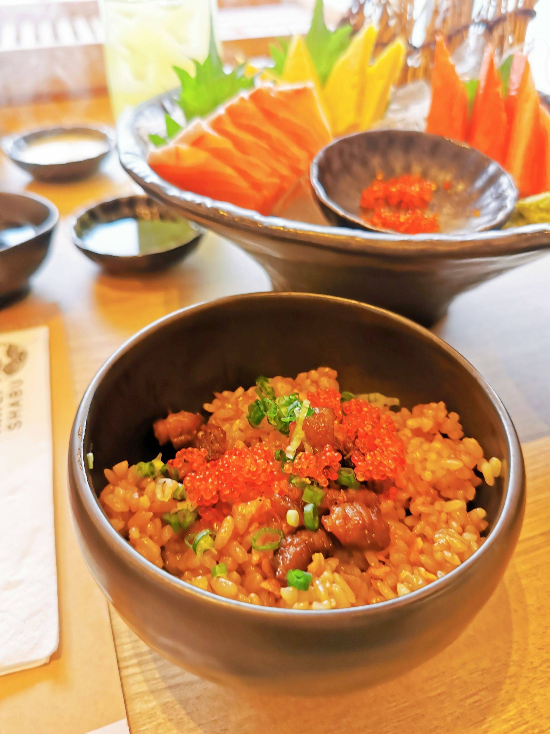 ข้าวผัดมันเนื้อวากิว ร้าน Katei Shabu - Wongnai