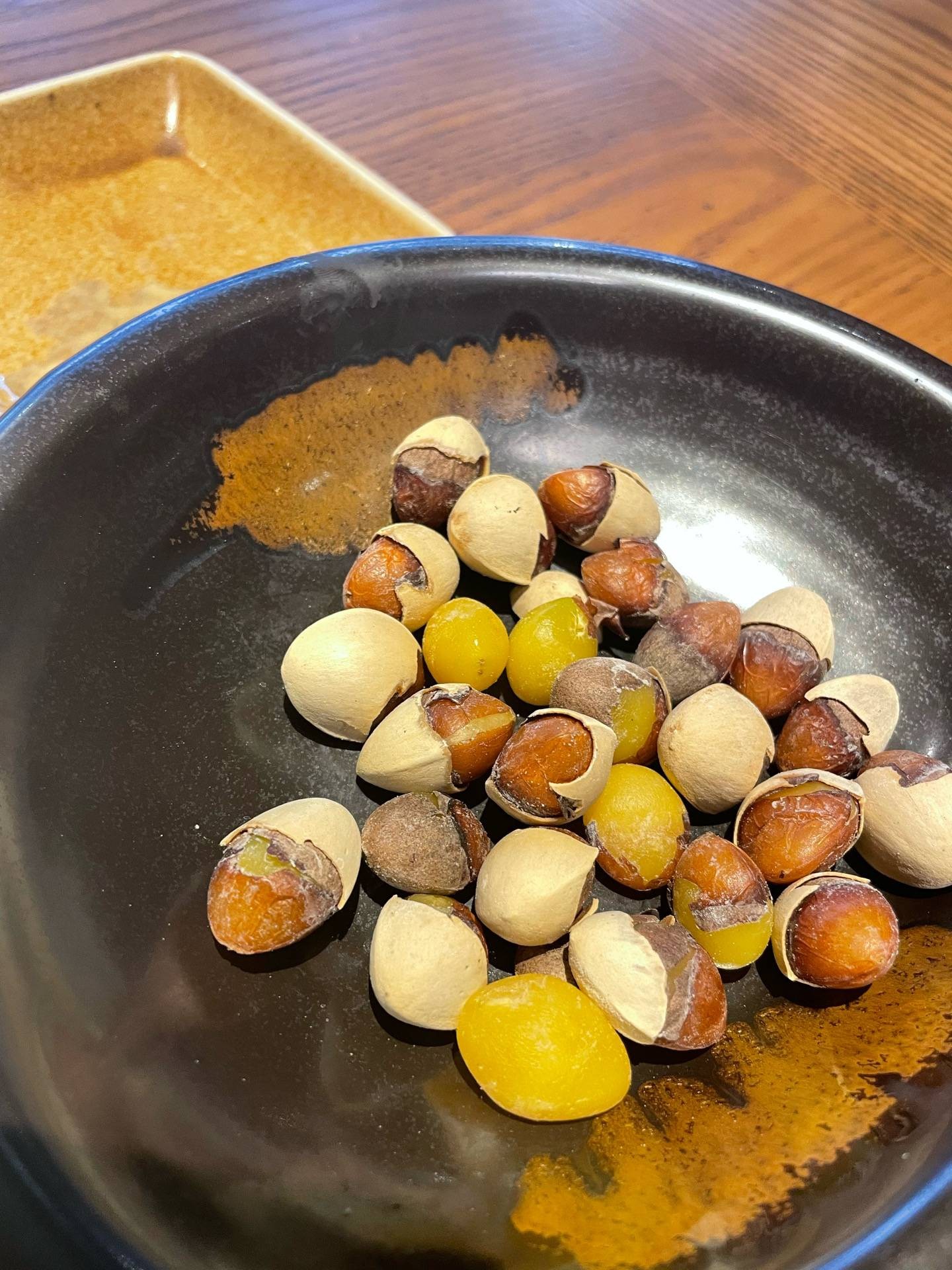 แปะก๊วยคั่วเกลือ ร้าน Shoyuu Japanese Restaurant บางนา