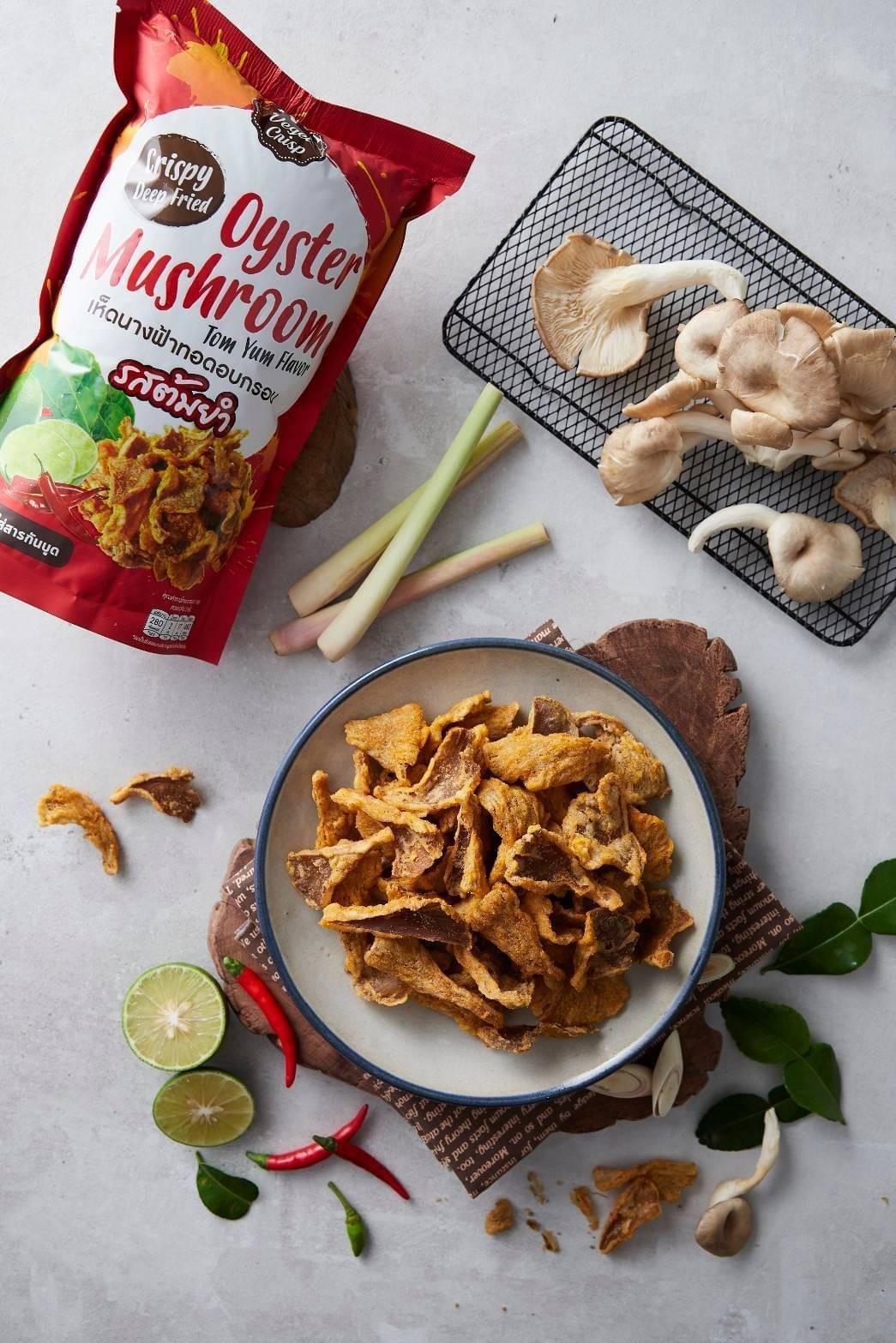 รีวิว Aungpao food - เห็ดทอดอบกรอบ อร่อยเพลิน