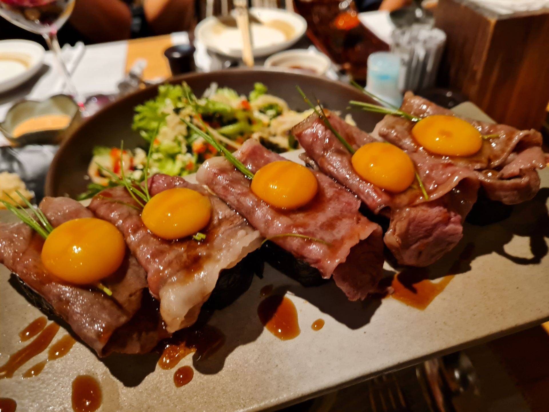 wagyu sukiyaki ร้าน Muteki By Mugendai Empire Tower ชั้น G