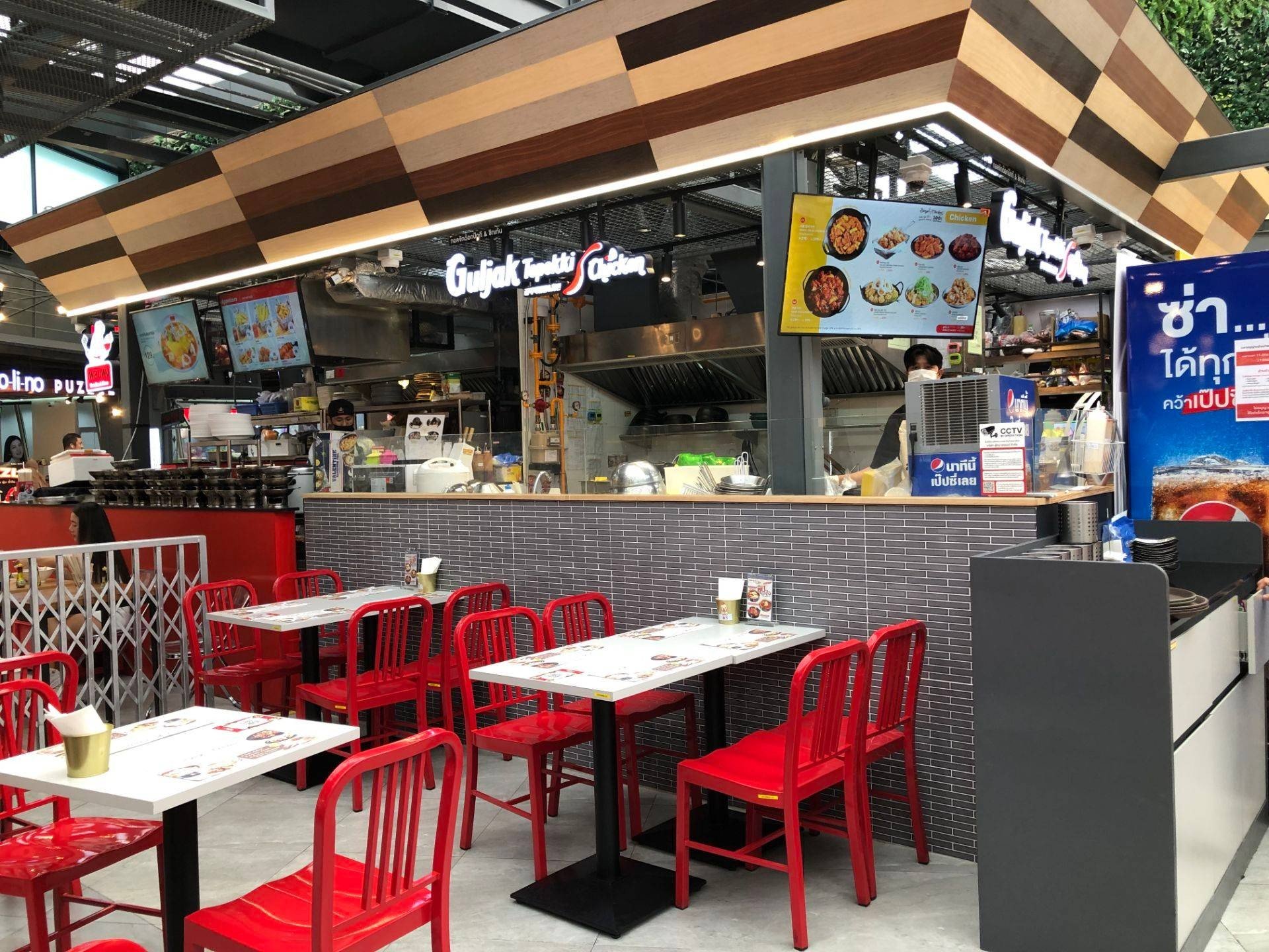 รีวิว Guljak Topokki Chicken Siam Center - ไก่เกาหลีกรอบนอกนุ่มในต๊อก ...