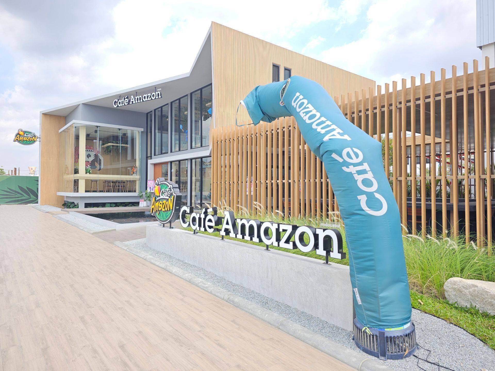 ร้าน Café Amazon PTT โรงโป๊ะ บางละมุง | รีวิวร้านอาหาร