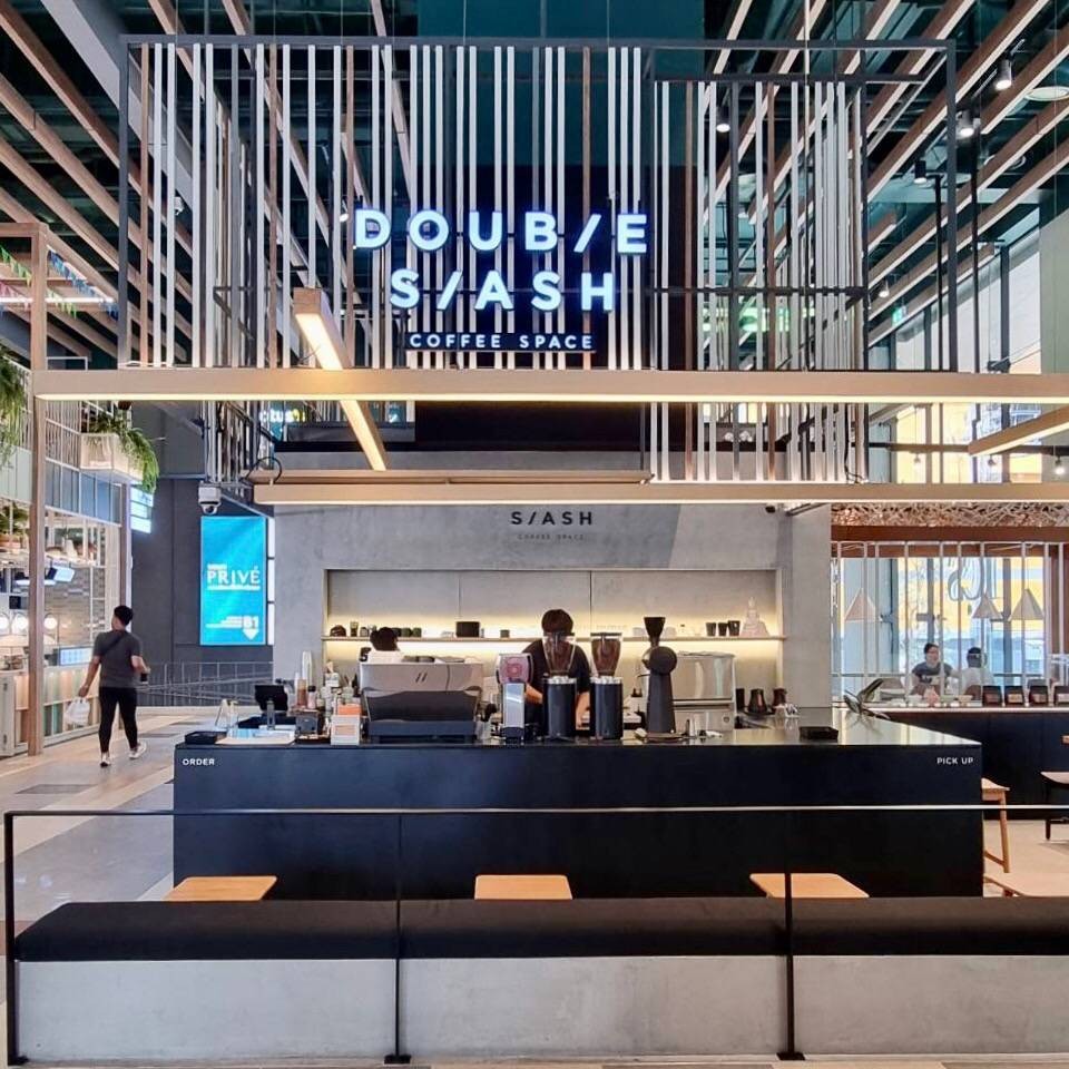 รีวิว DOUBLE SLASH COFFEE SPACE ICS - Double Slash // Coffee Space มา ...