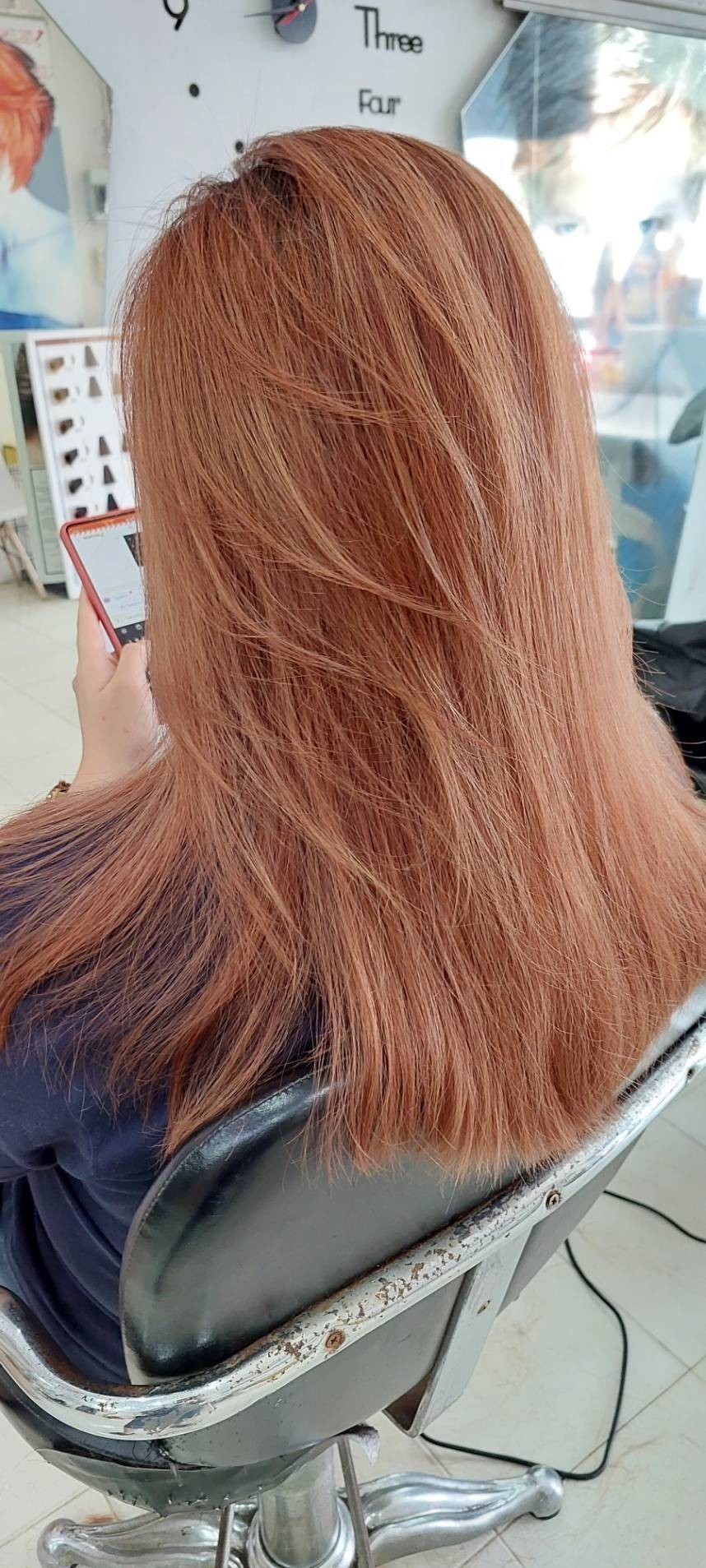 รีวิว 💈ร้านทำผม Sheer Hair Design ปิ่นเกล้า (สายใต้เก่า) - อาจารย์ผสมสี ...