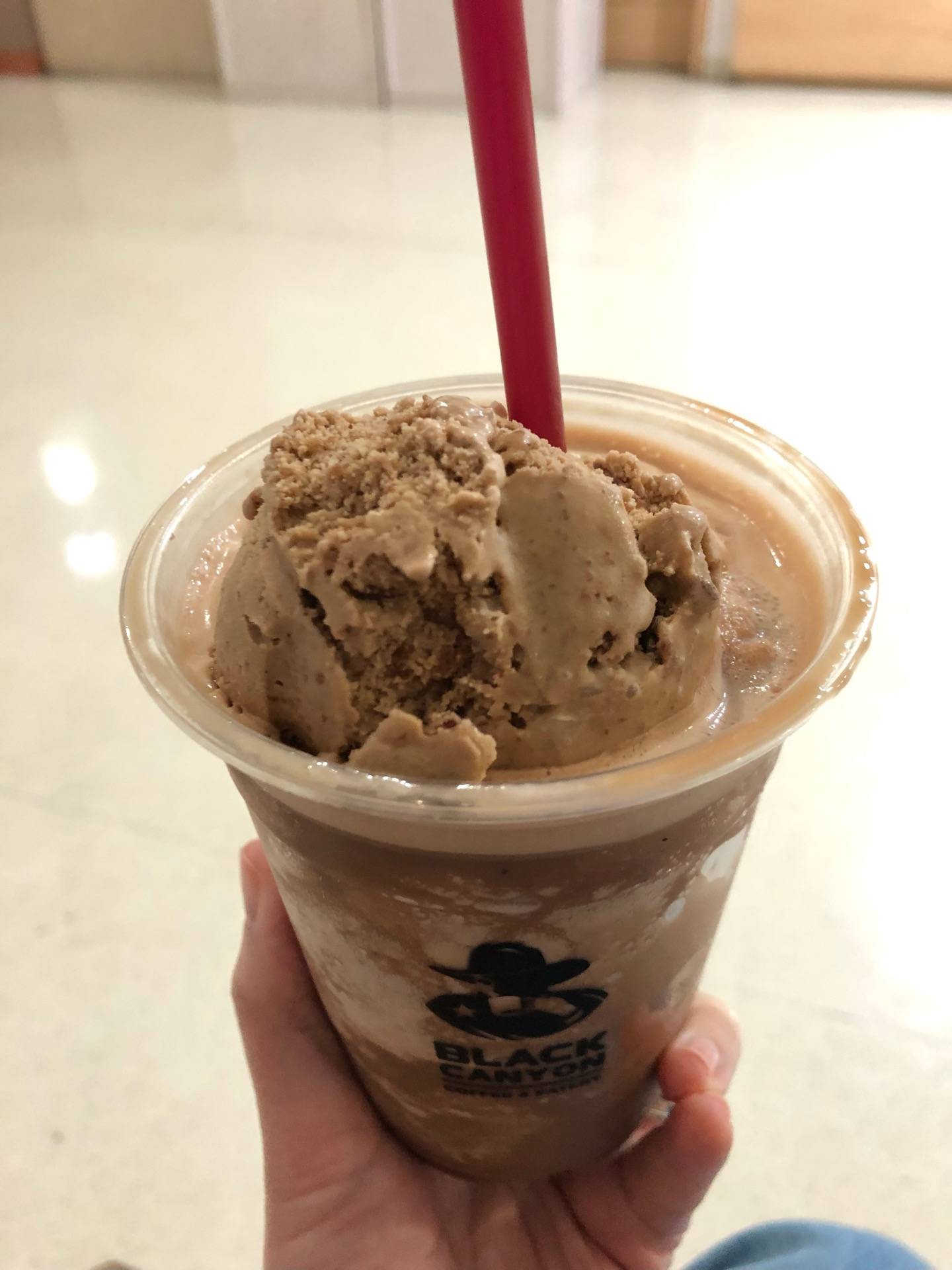 รีวิว Black Canyon รพ.วิชัยยุทธ - Mocha Glacier เมนูโปรดที่ Black Canyon