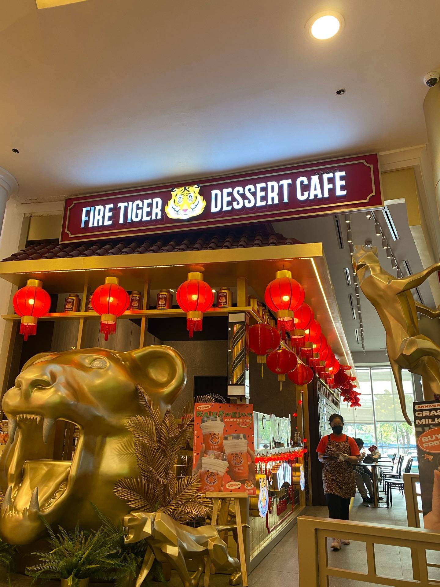 รีวิว Fire Tiger Dessert Cafe เดอะ พรอมานาด - ร้านชานมสุดโปรดที่ขยายตัว ...