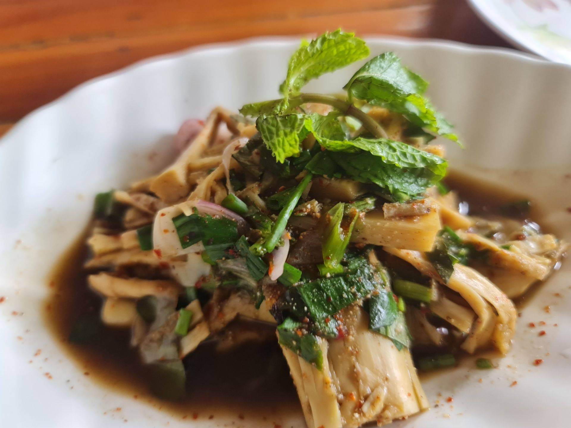 รูป ครกไม้ไทยลาว ลาดปลาเค้า - Wongnai