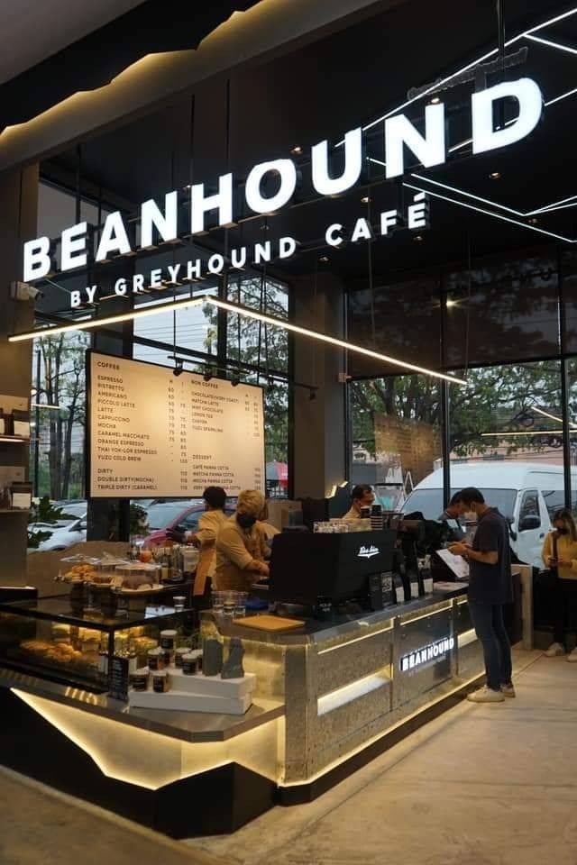รีวิว BEANHOUND แม็คโคร สนามบินน้ำ - BEANHOUND by Greyhound Café สาขา ...