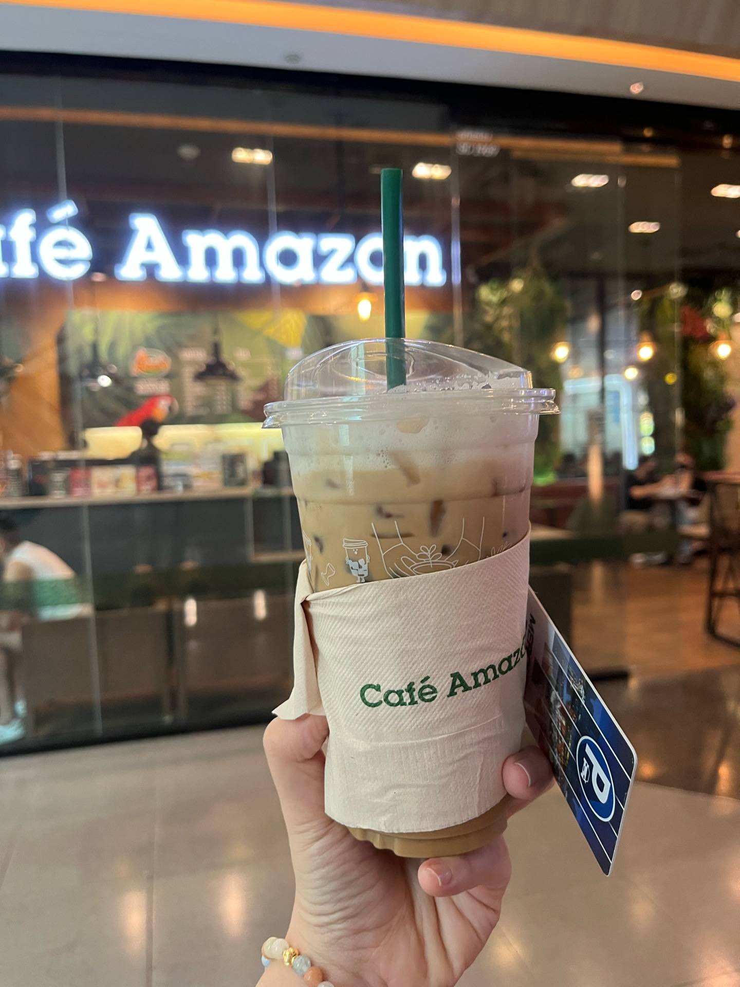 รีวิว Café Amazon - SC1969 เดอะ เมอร์คิวรี่ วิลล์ ชิดลม - Amazon สาขาเมอร์คิวรีวิลล์