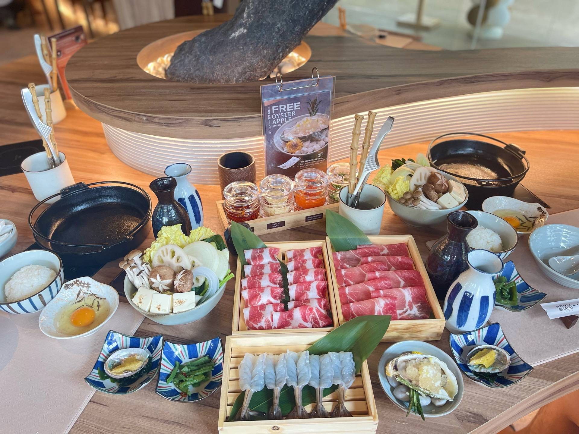 รีวิว HITORI SHABU Marche’ Thonglor - สาขาเปิดใหม่ ที่นั่งกว้าง ร้านใหญ่ ร้านสวย Ok ผ่าน เป็นชา ...