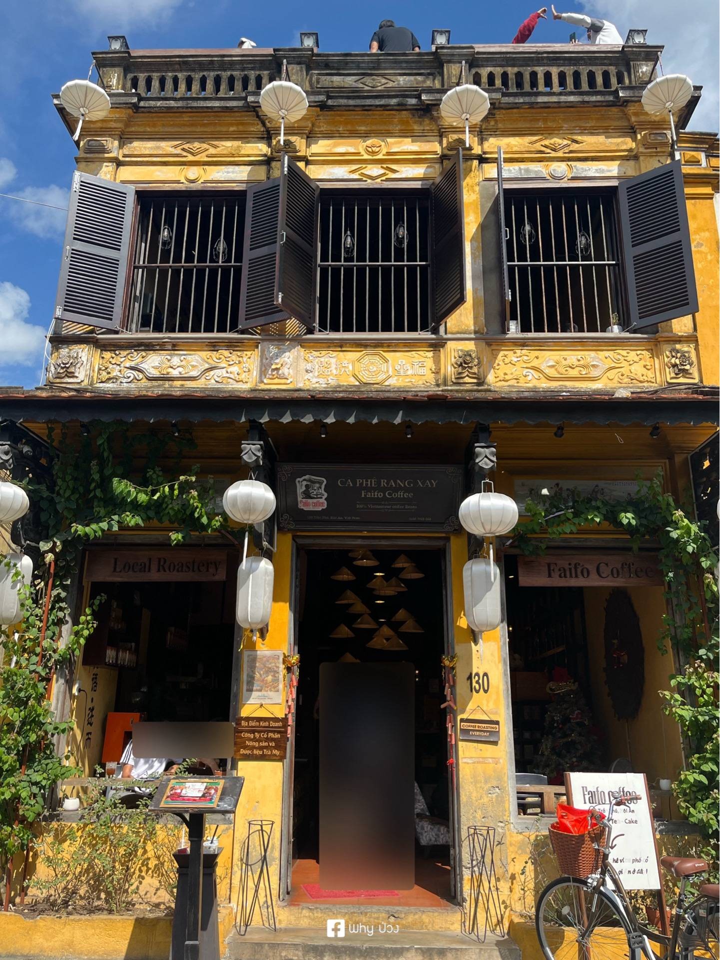 รีวิว Faifo Coffee - Cafe’ rooftop Faifo Coffee