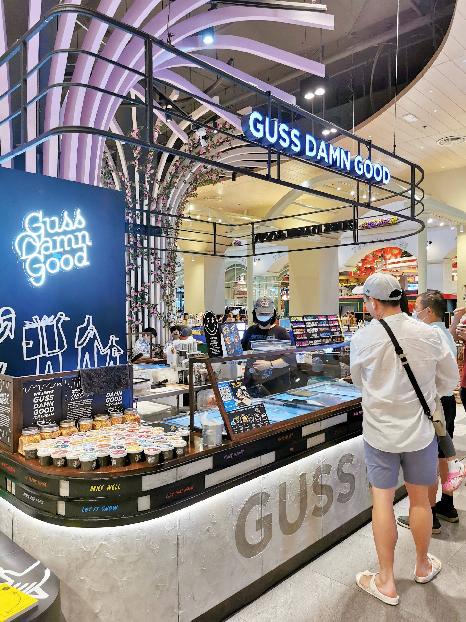 รีวิว Guss Damn Good Terminal21 rama3 - Guess Damn Good ไอศกรีมคุณ ภาพ ...