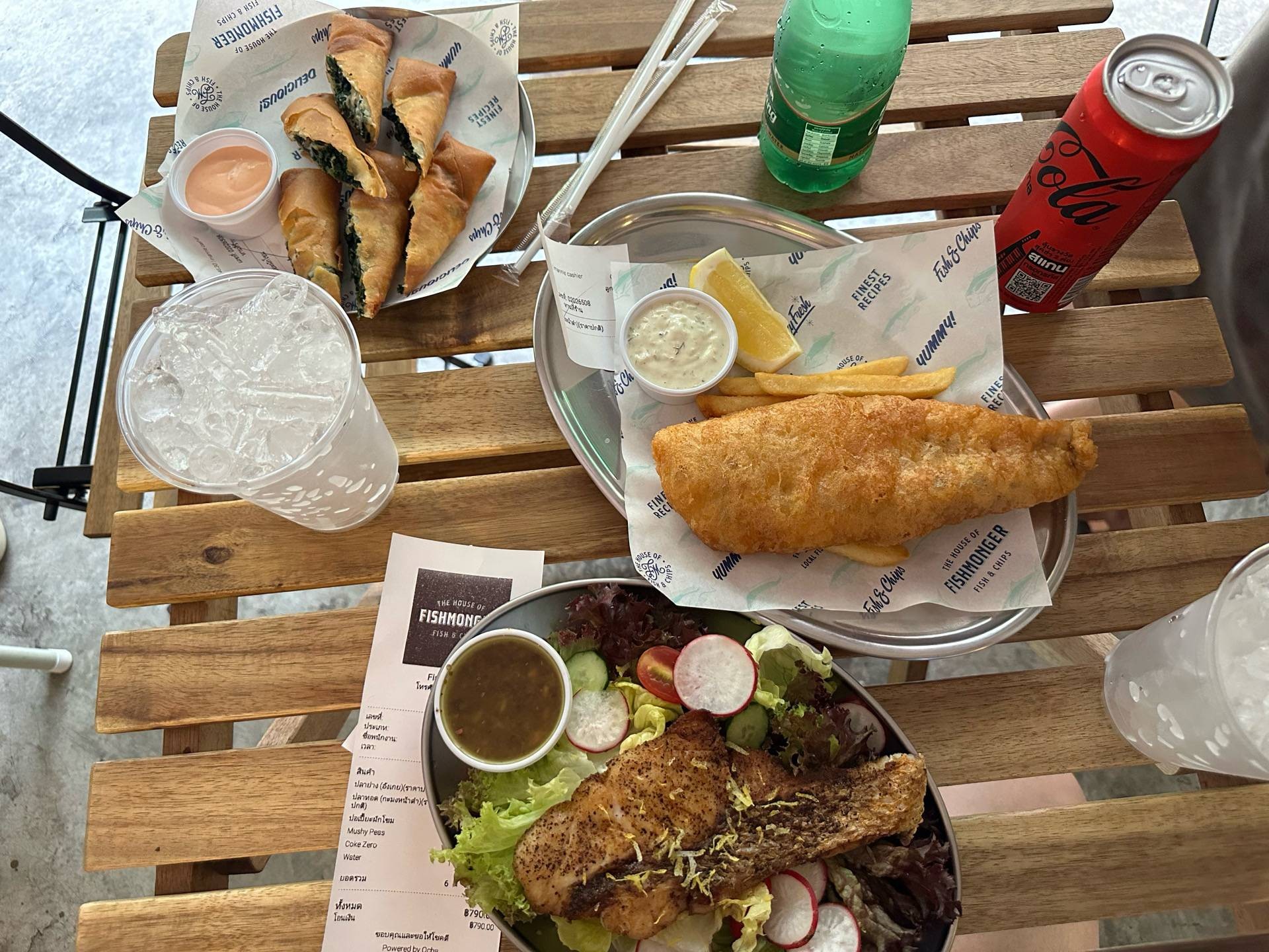 รีวิว Fishmonger - The House of Fish & Chips - ปลาทอดชิ้นใหญ่ มาทาน ...