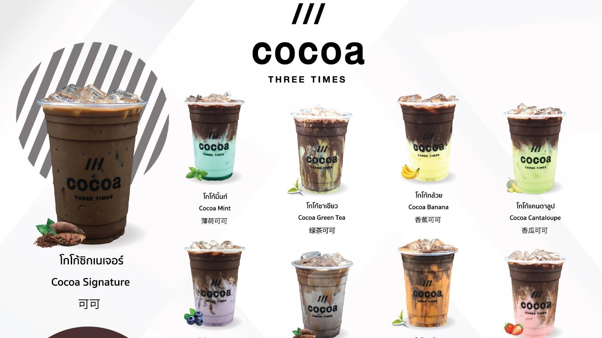 cocoa three times - SaveOne.Go สาขา ตลาดเซฟวันโก - สั่งอาหารเดลิเวอรี ...