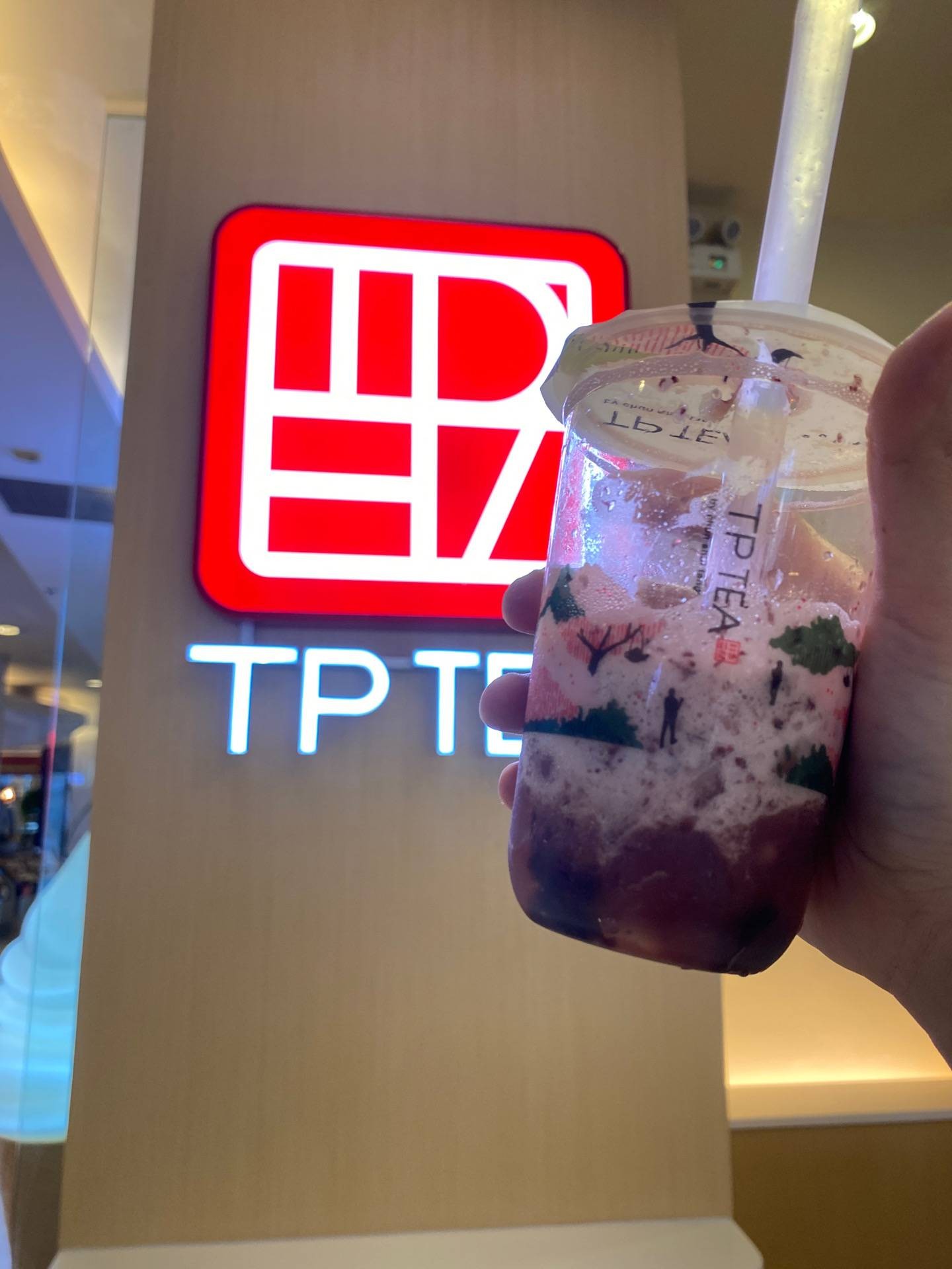 รีวิว TP TEA Thailand Silom Complex - เมนู Mulberry Tea