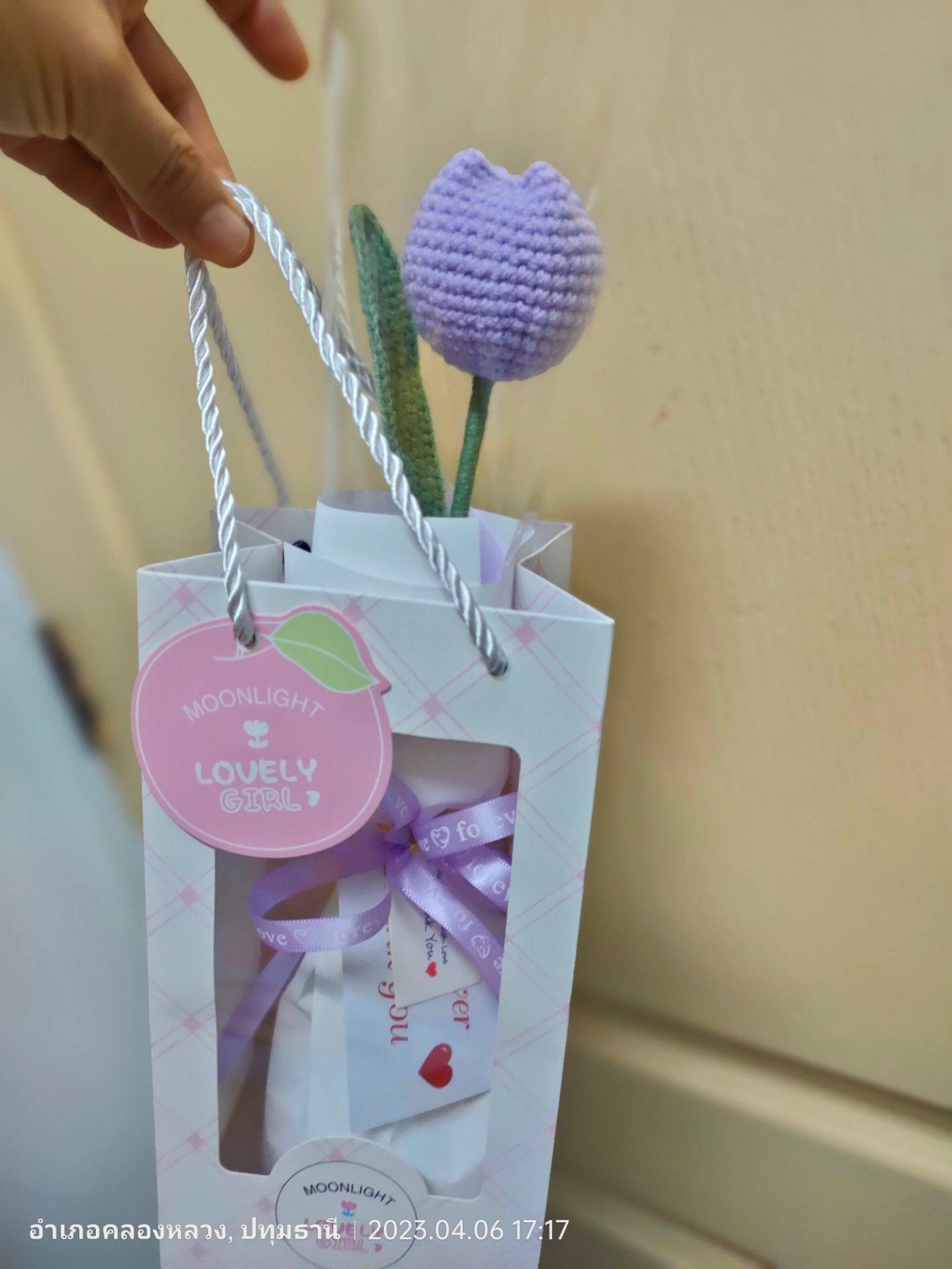 รีวิว DeeFlower - ทิวลิปม่วงละมุน