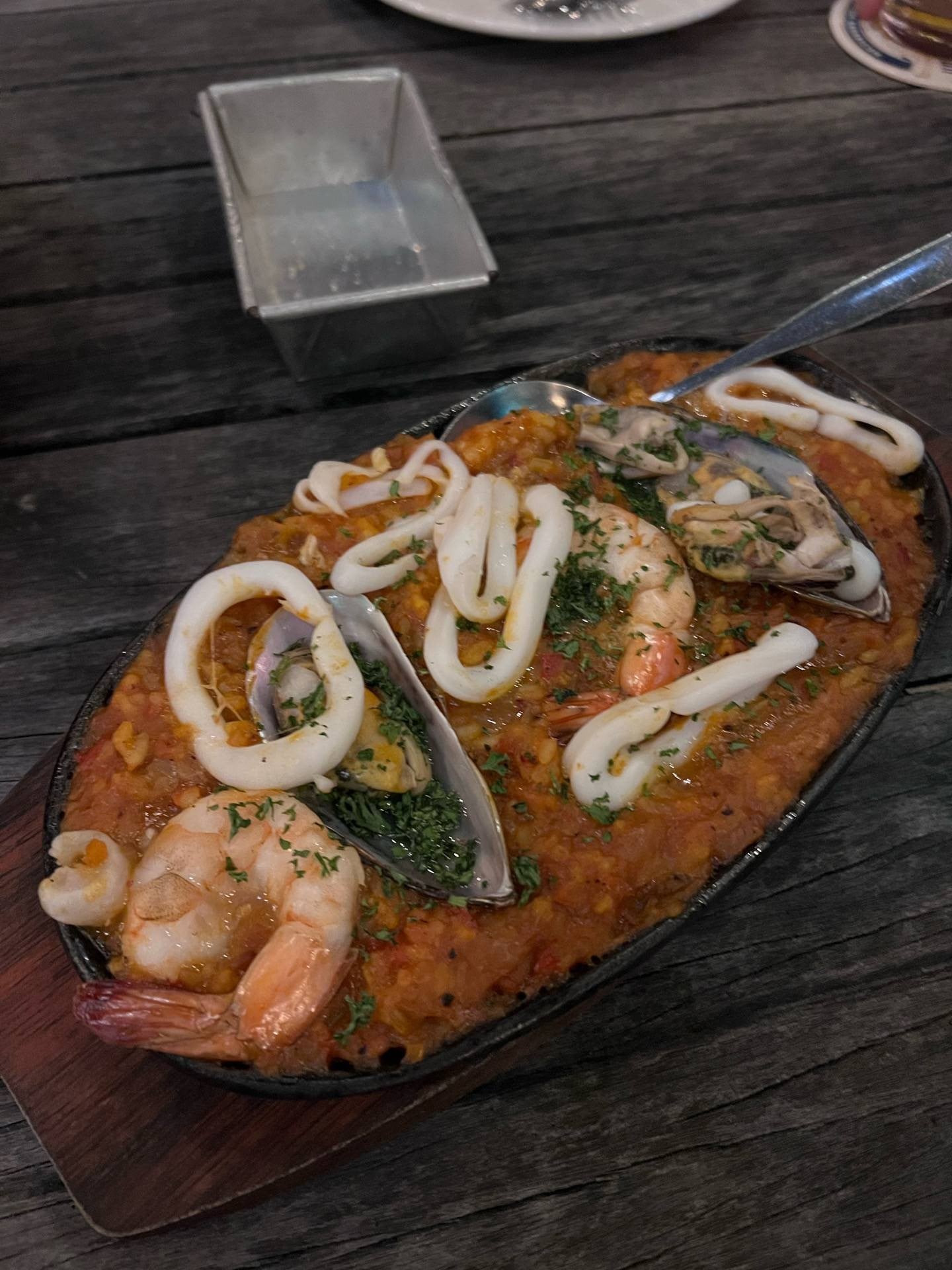ข้าวผัดสเปน ร้าน Daddy G's Smoke & Brew - Wongnai