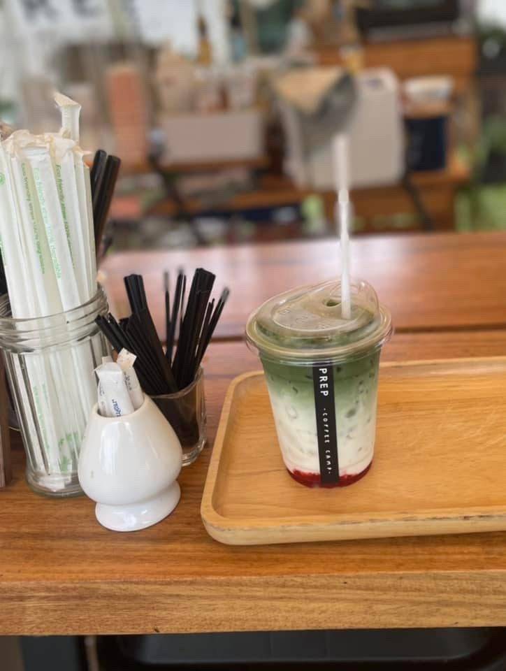 รีวิว Prep Coffee Camp จันทบุรี อำเภอ เขาสอยดาว - มัทฉะสตอเบอรี่อร่อย