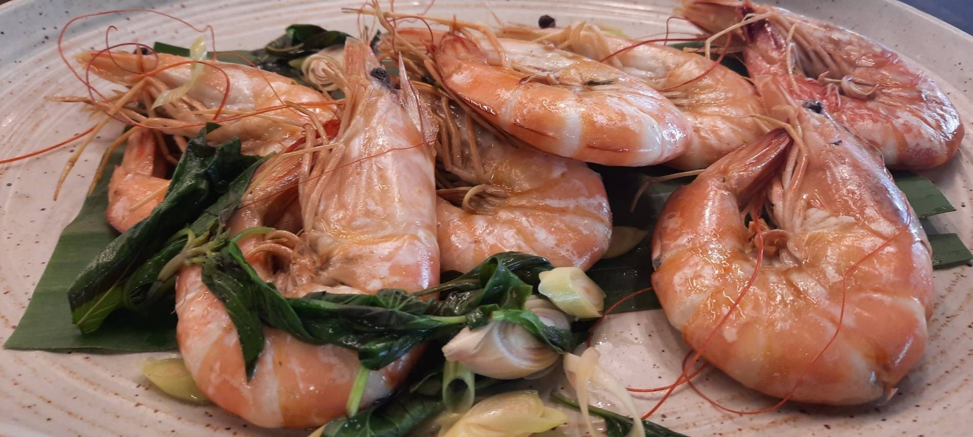 กุ้ง • กุ้งลายเสือนึ่ง อ่านต่อได้ที่ https://www.wongnai.com ...