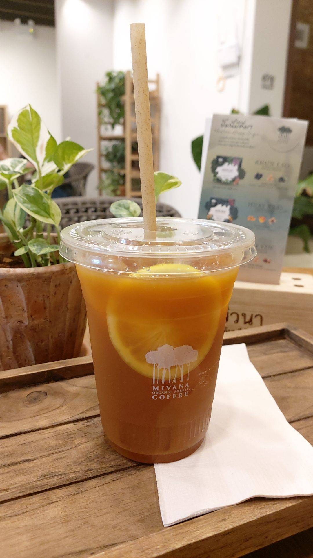 รีวิว MiVana Coffee สาทร - ร้านกาแฟorganic