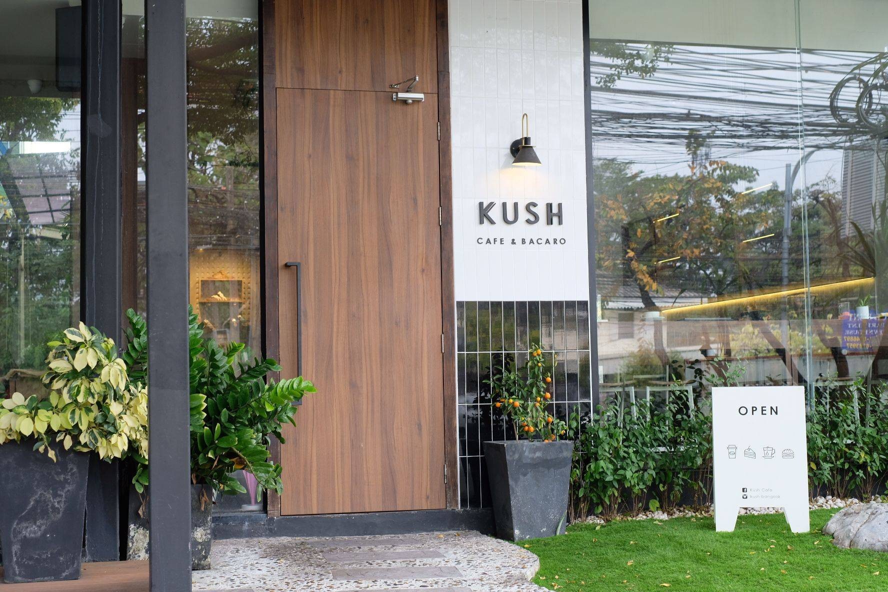 รีวิว Kush Cafe & Bacaro นางลิ้นจี่ - All day brunch ร้านสวย อาหารอร่อย