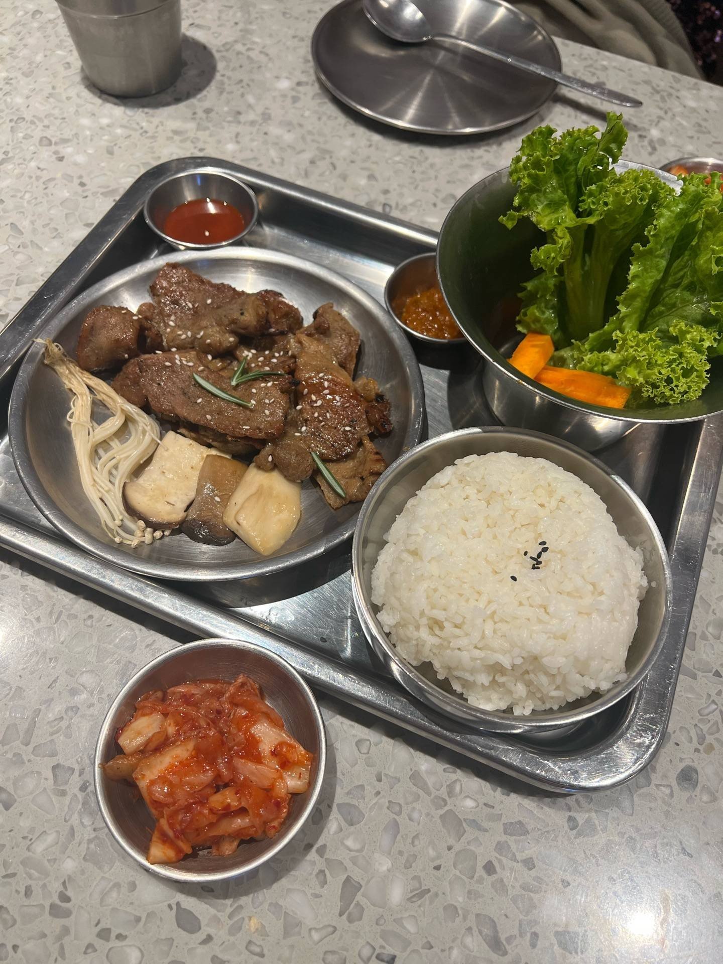 รีวิว Hasul Korean Restaurant Siam center - อาหารเกาหลีรสชาติดี ราคาไม่แพง