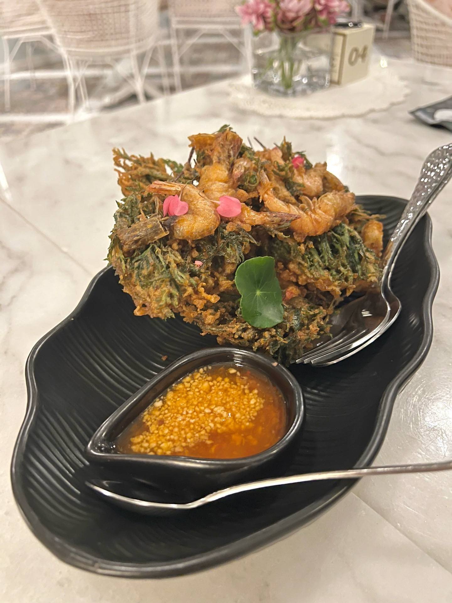 เบือทอด ร้าน ป้าก Parc Thai Eatery