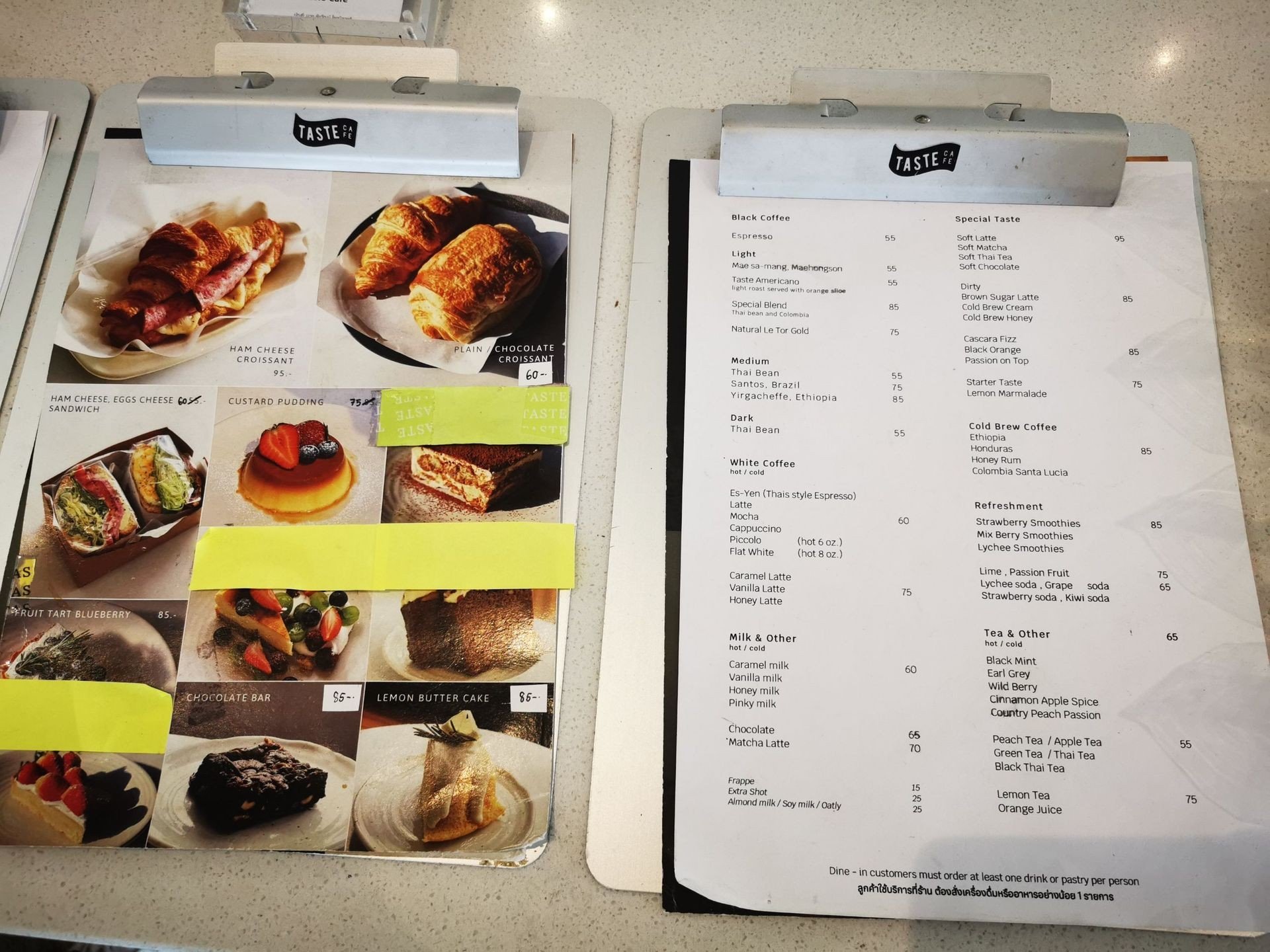 รีวิว Taste Cafe - ร้านบรรยากาศดี นั่งสบายๆ