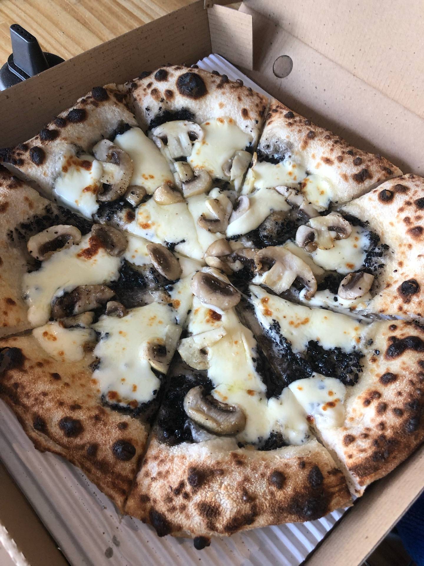 รีวิว Popa’s pizza จตุจักร - Truffle pizza 490