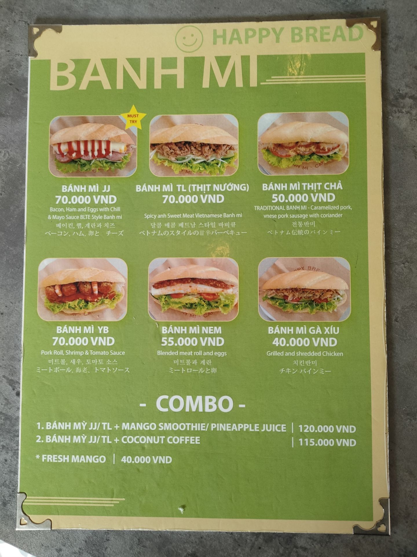 รูป Bahn Mi Happy Bread Aa