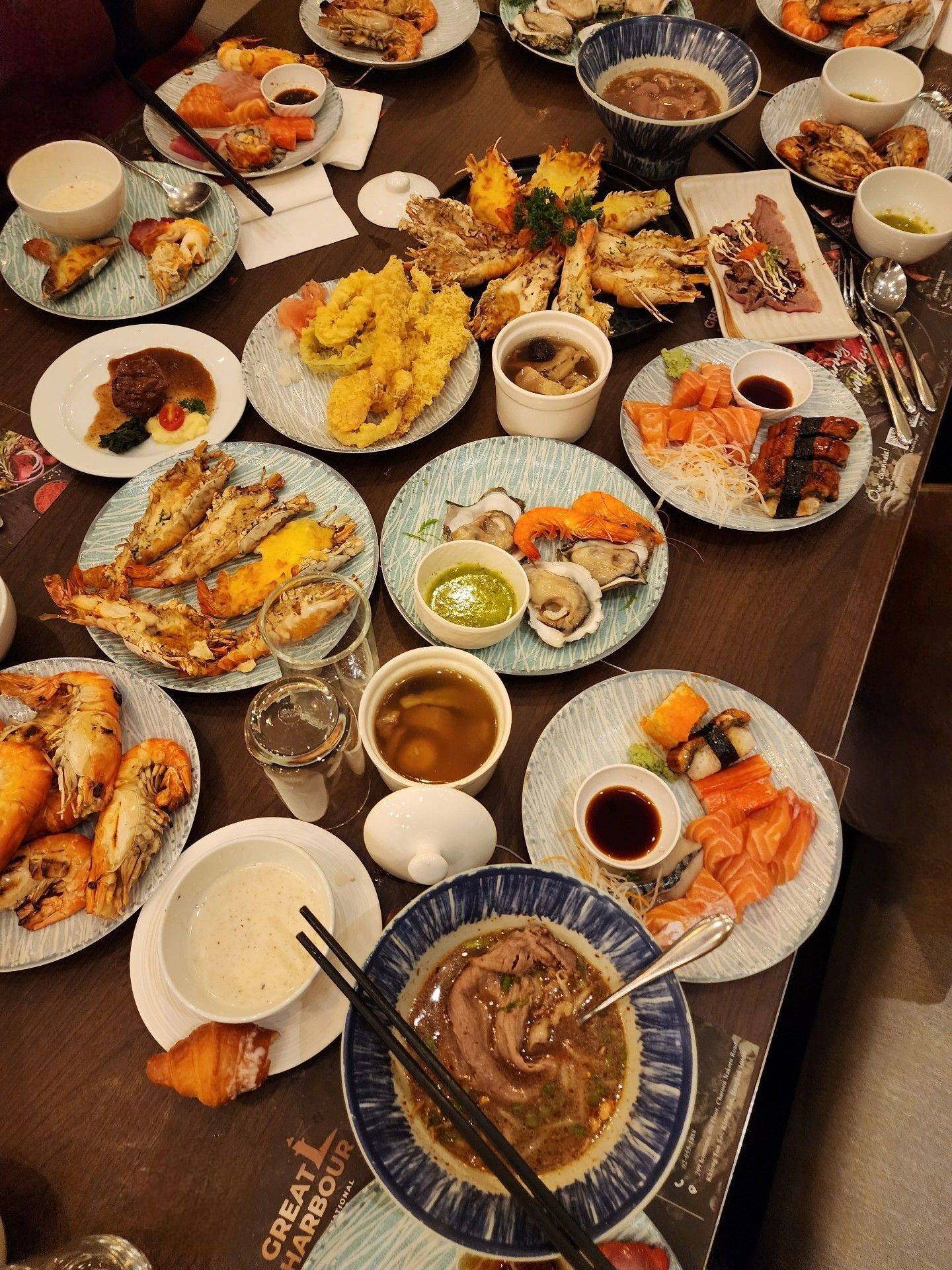 รีวิว Great Harbour ICONSIAM - บุฟเฟต์นานาชาติ ซีฟู้ดแบบจัดเต็มในไอคอนสยาม