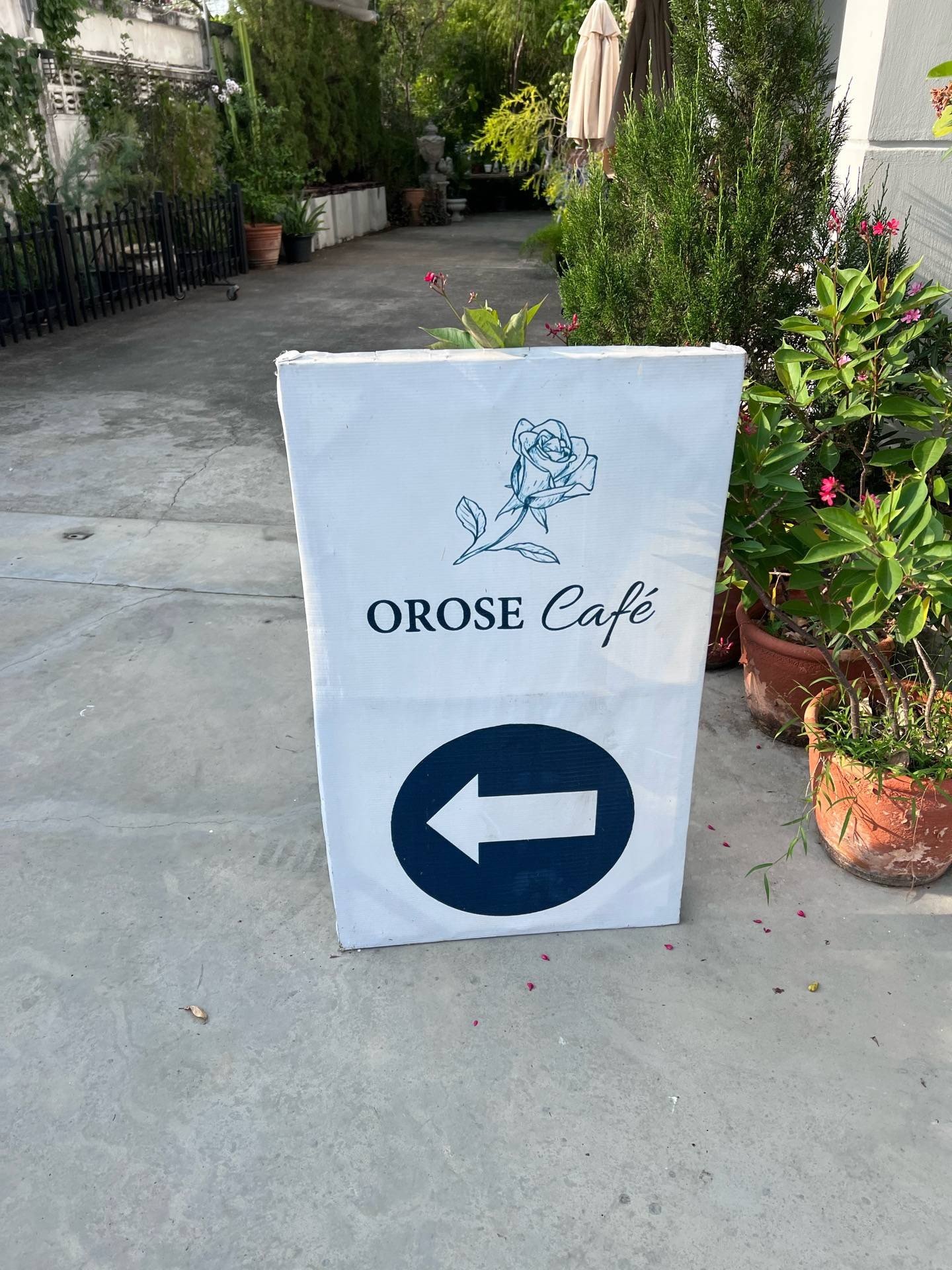 รีวิว ORose Cafe’ & Restaurant - Dining in the garden