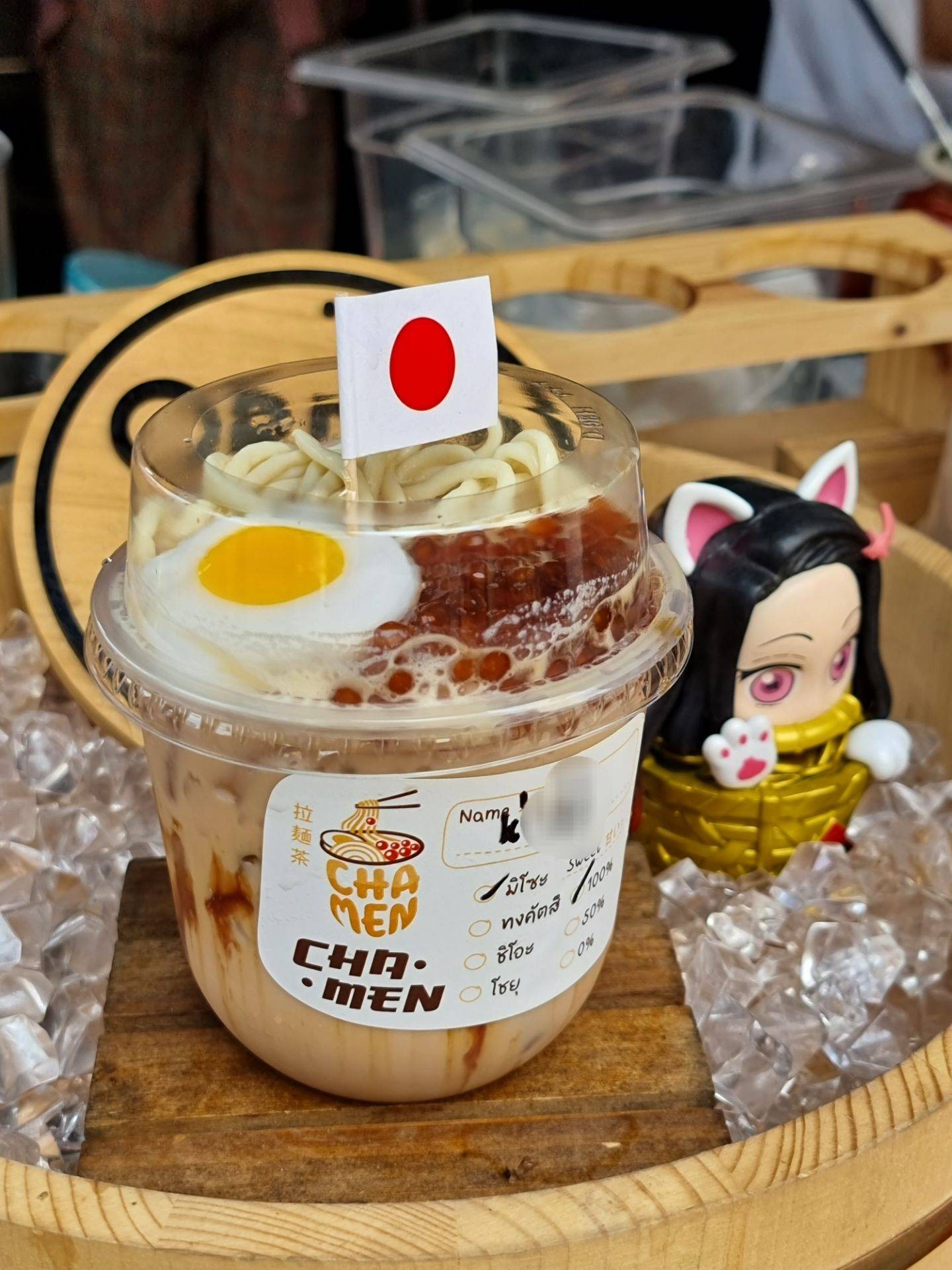 รีวิว Cha-men 拉麺茶 ตลาดปลาบางแสน Wongnai